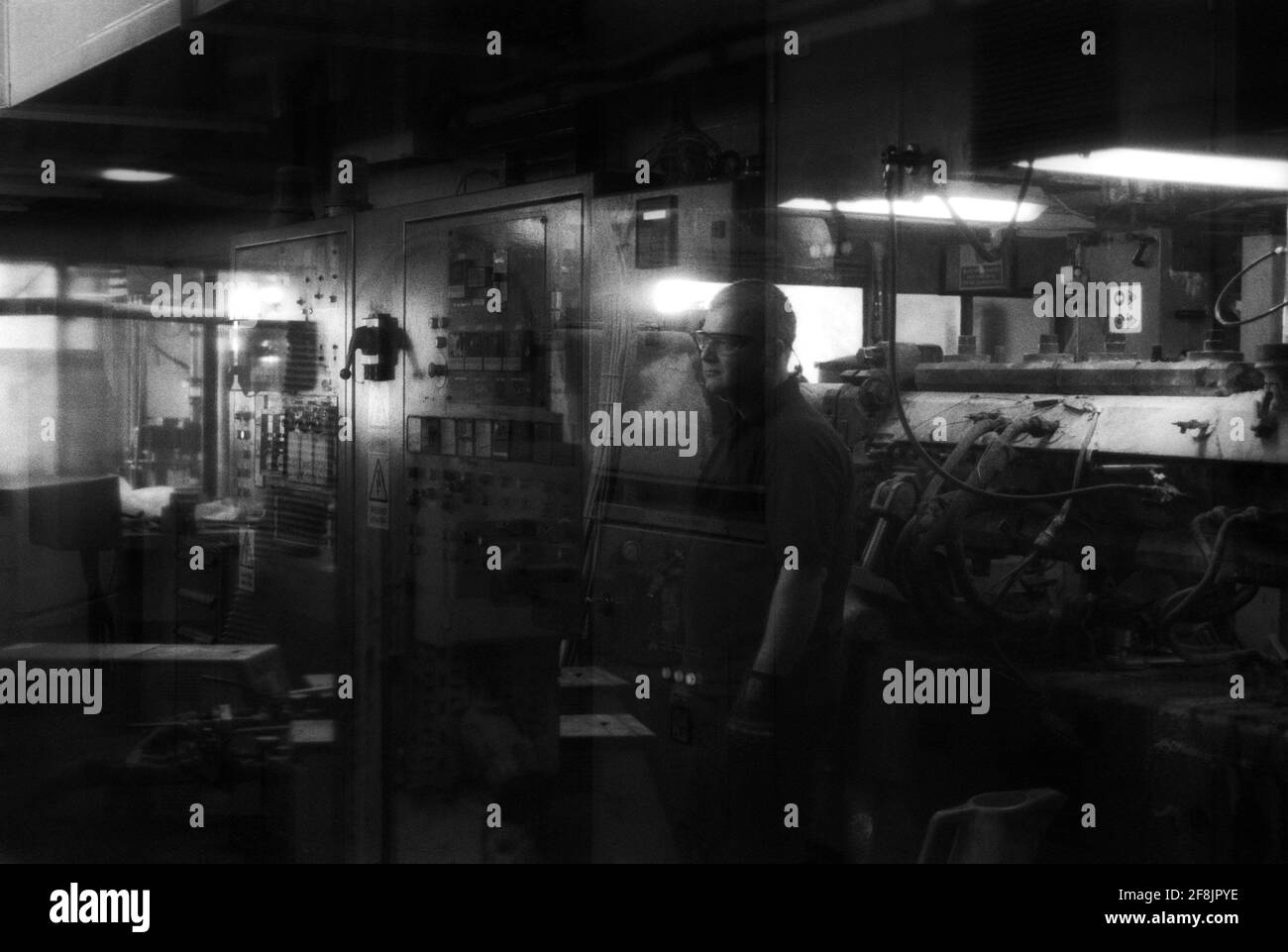 Supervisor engine Black and White Stock Photos & Images - Alamy