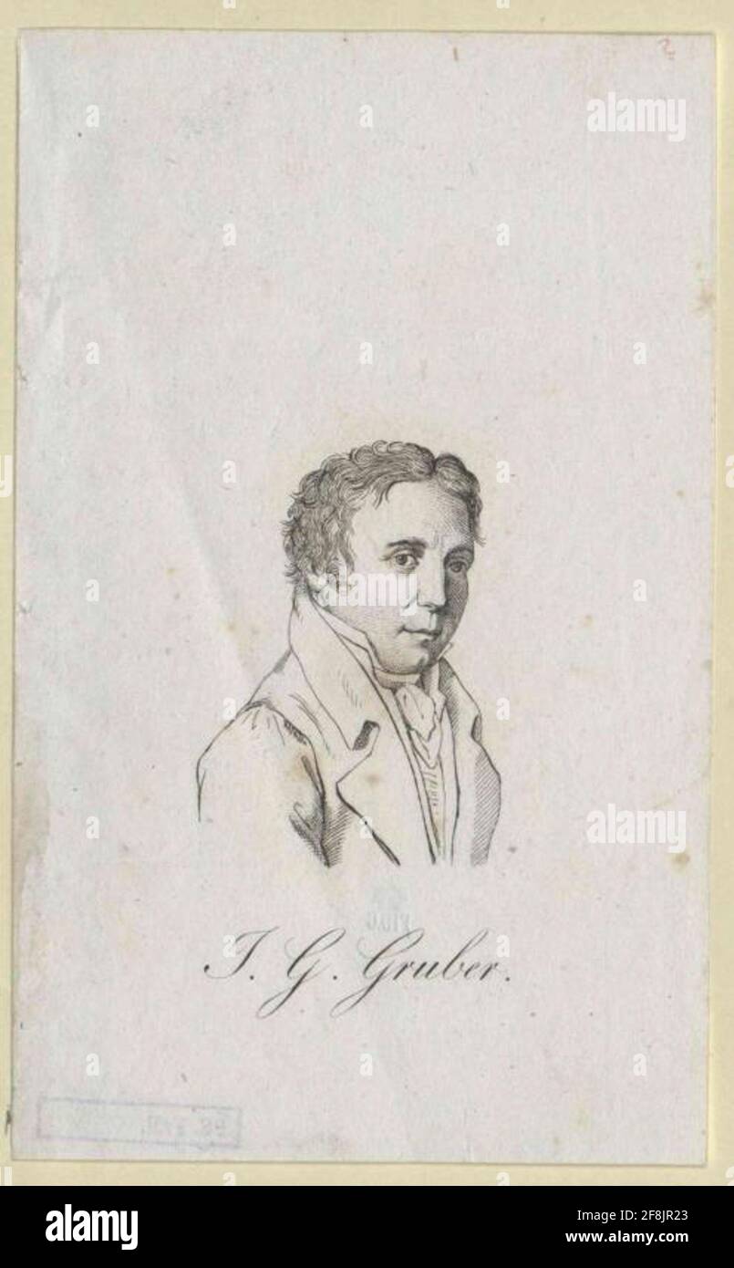 Gruber, Johann Gottfried Stock Photo - Alamy