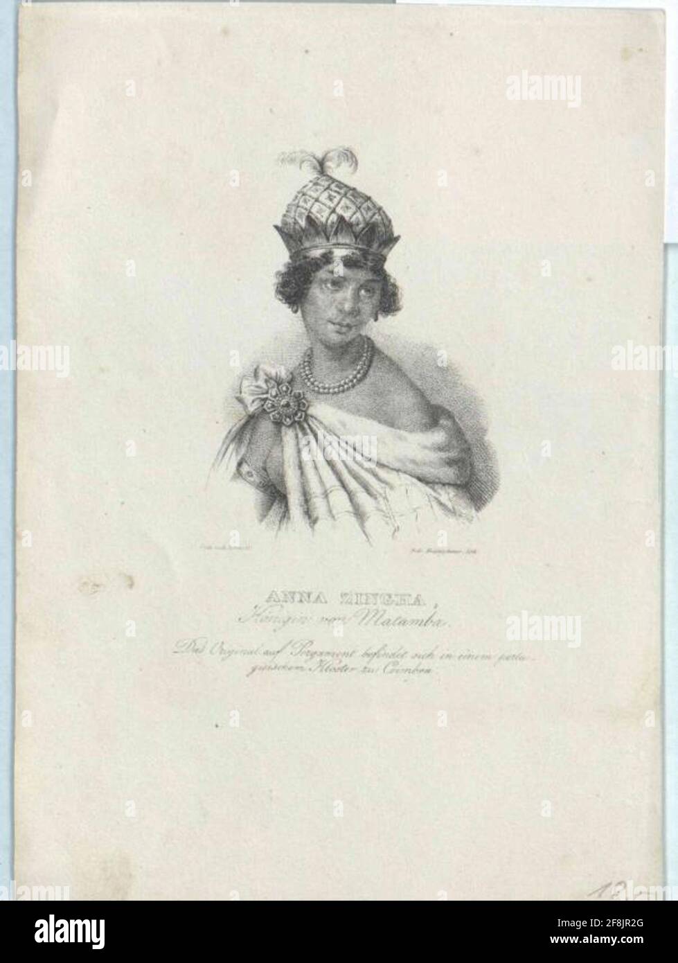 Ann Zingha, Queen of Matmba Stock Photo - Alamy