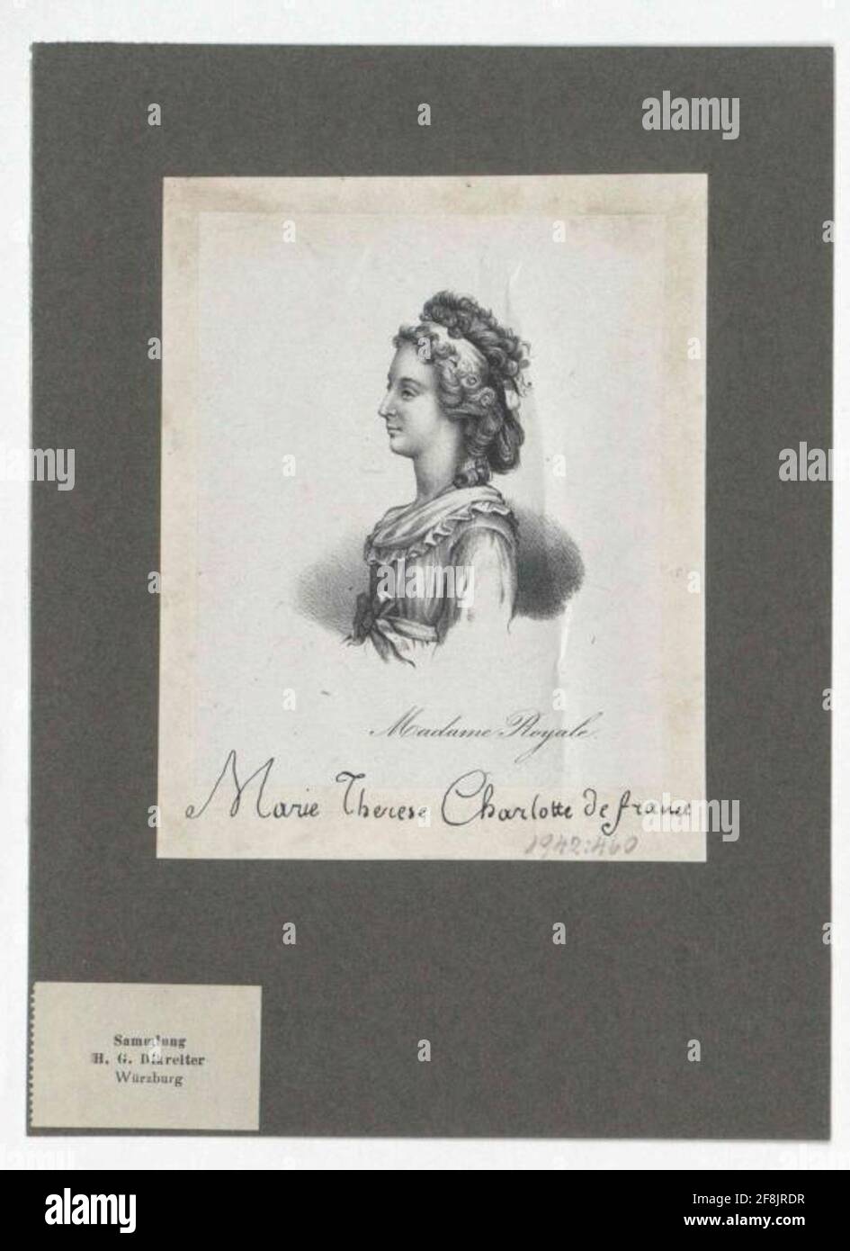 Marie Therese, Princess of France Stock Photo - Alamy