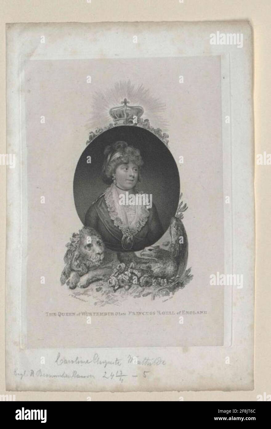 Charlotte, Princess of England Stock Photo - Alamy