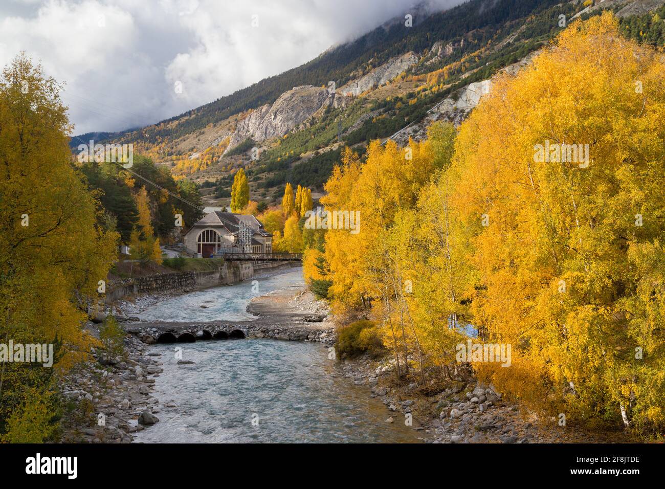 Hydro Electric power station in the French Alps Stock Photo - Alamy