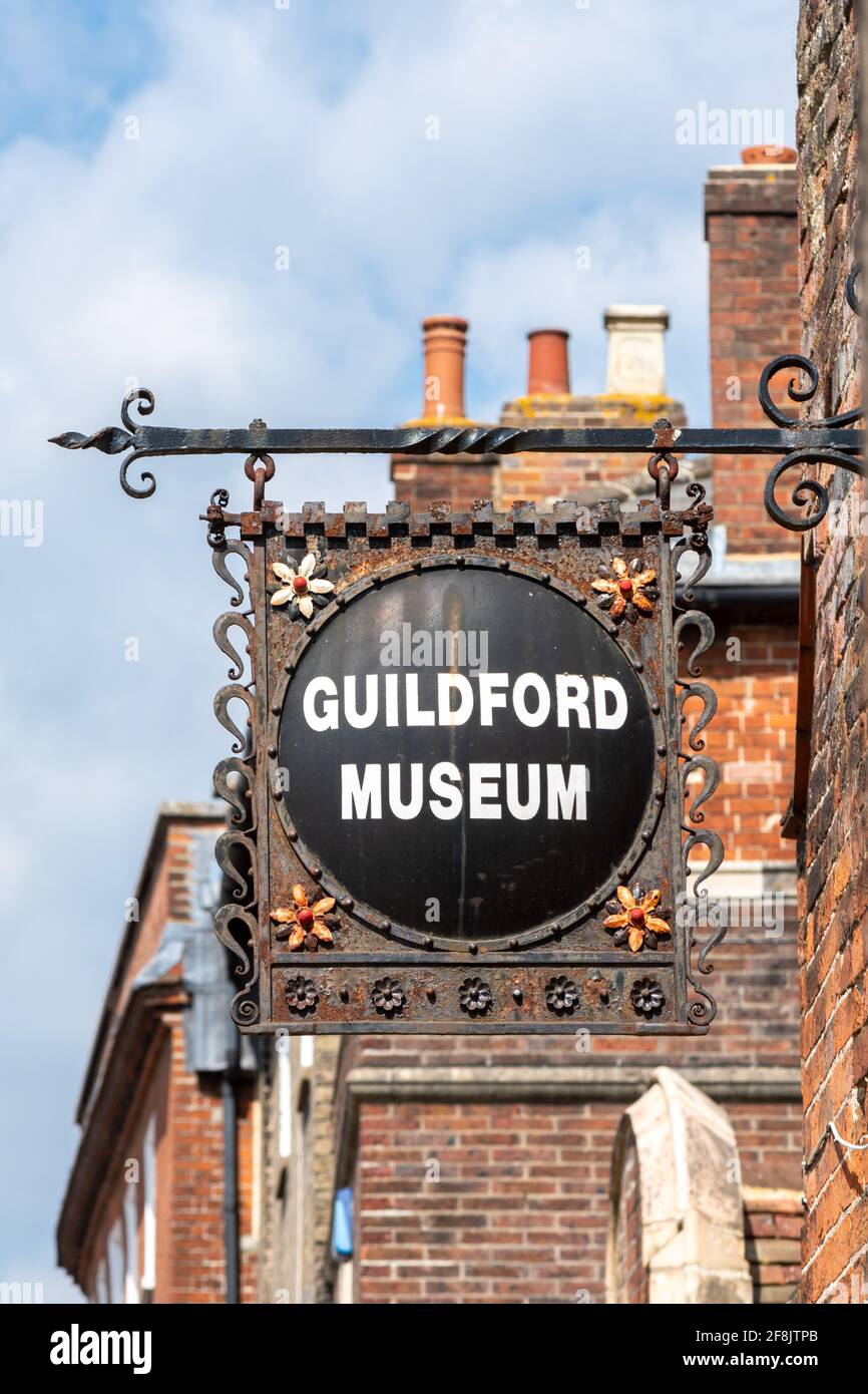 Guildford Museum, visitor attraction in the Surrey town, England, uk ...