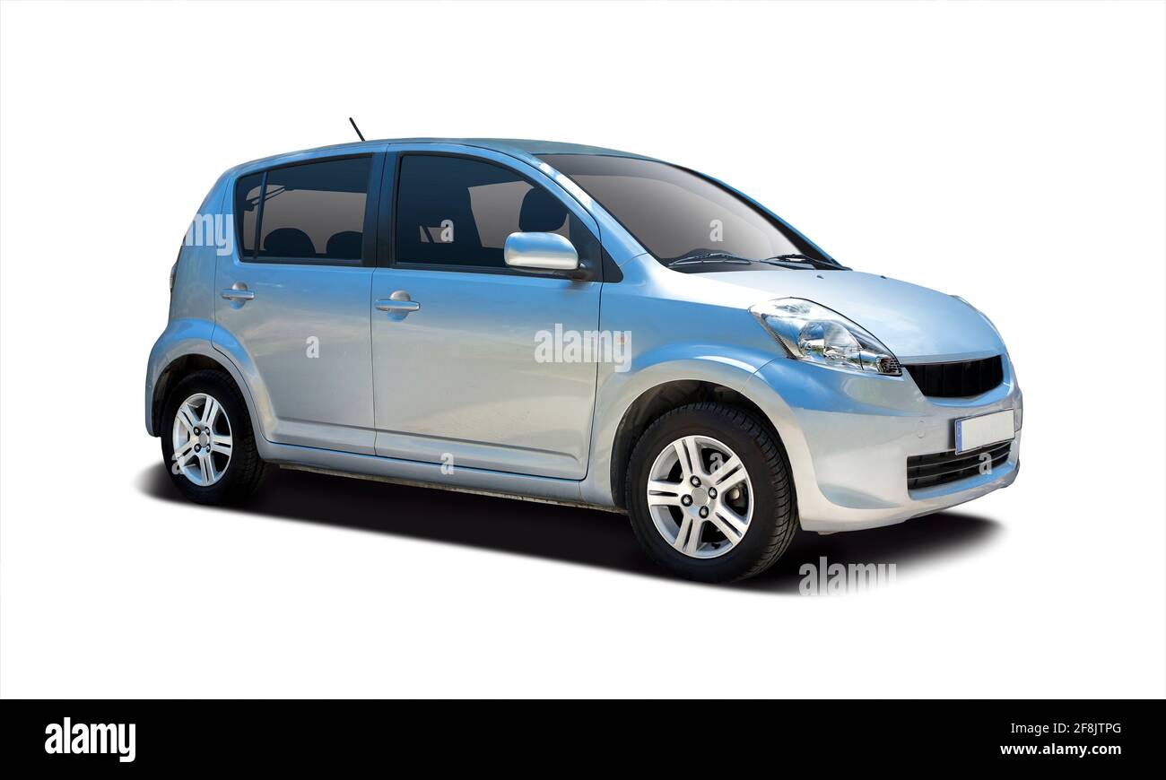 Small japanese Subaru Justy isolated on white background Stock Photo ...