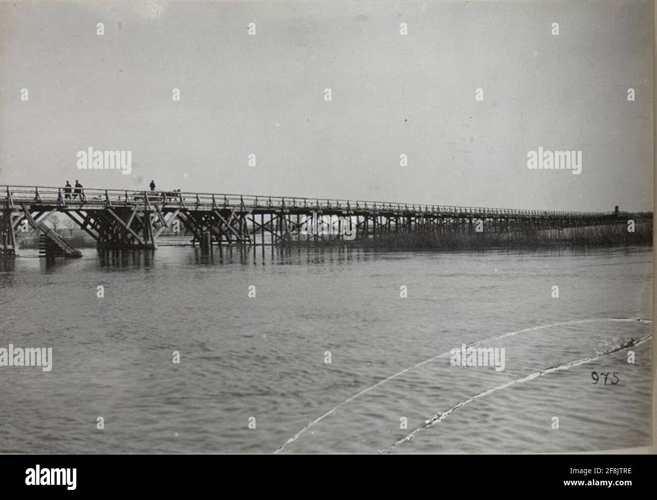 Opening of the Linsingen bridge, probably near Kowel Stock Photo - Alamy