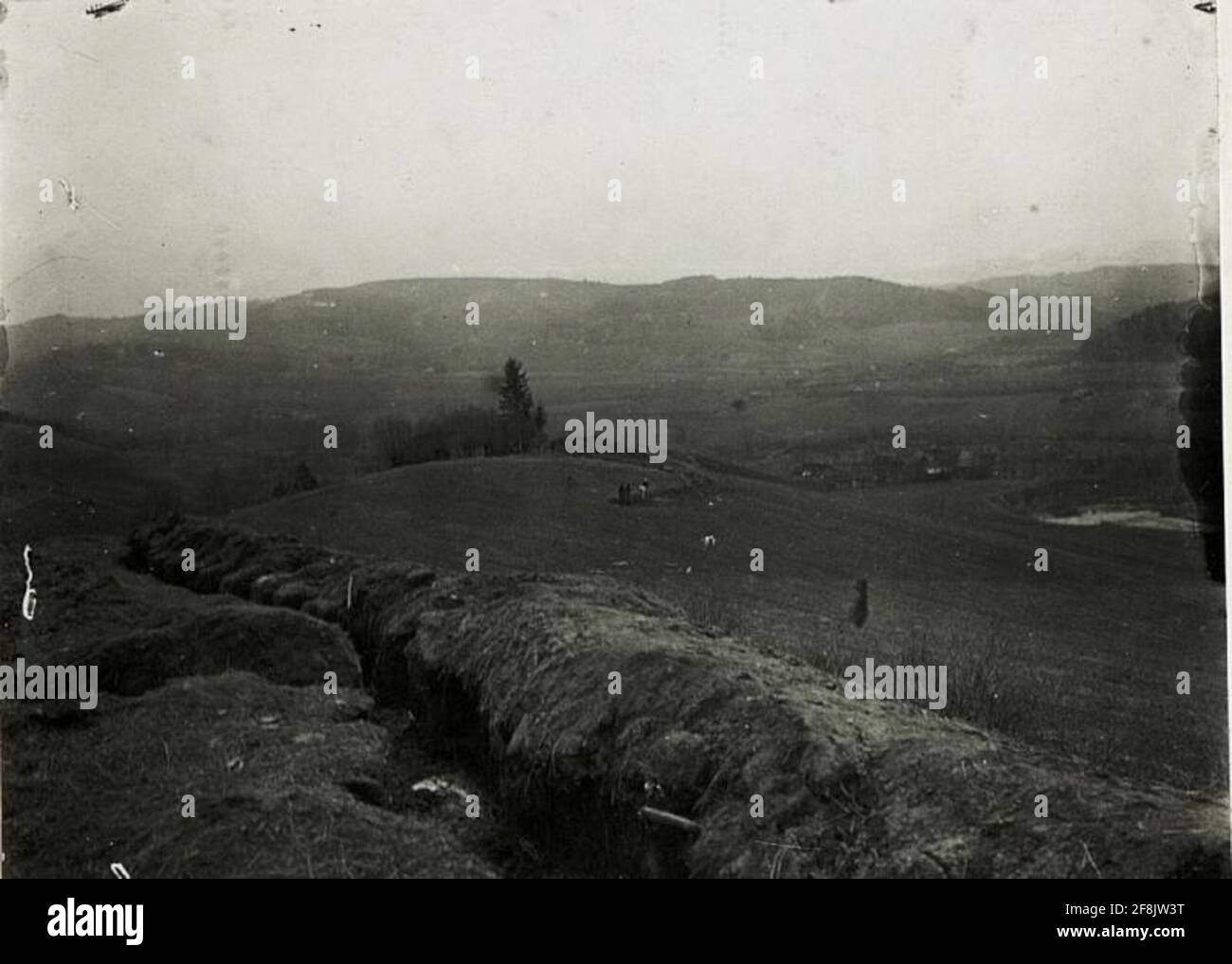 Russian trenches at Stradomka Stock Photo - Alamy