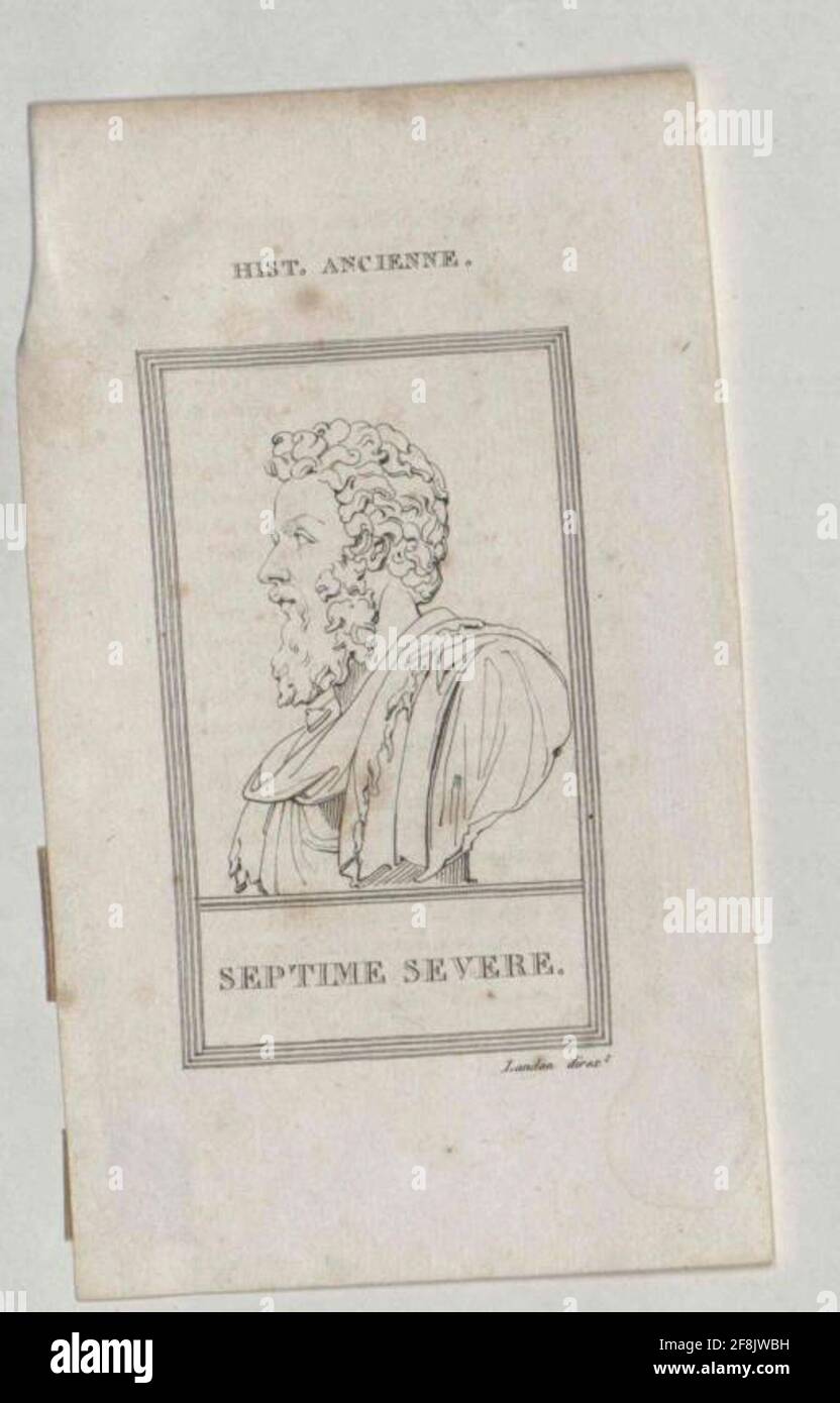 Septimius Severus, Roman Emperor Stock Photo - Alamy