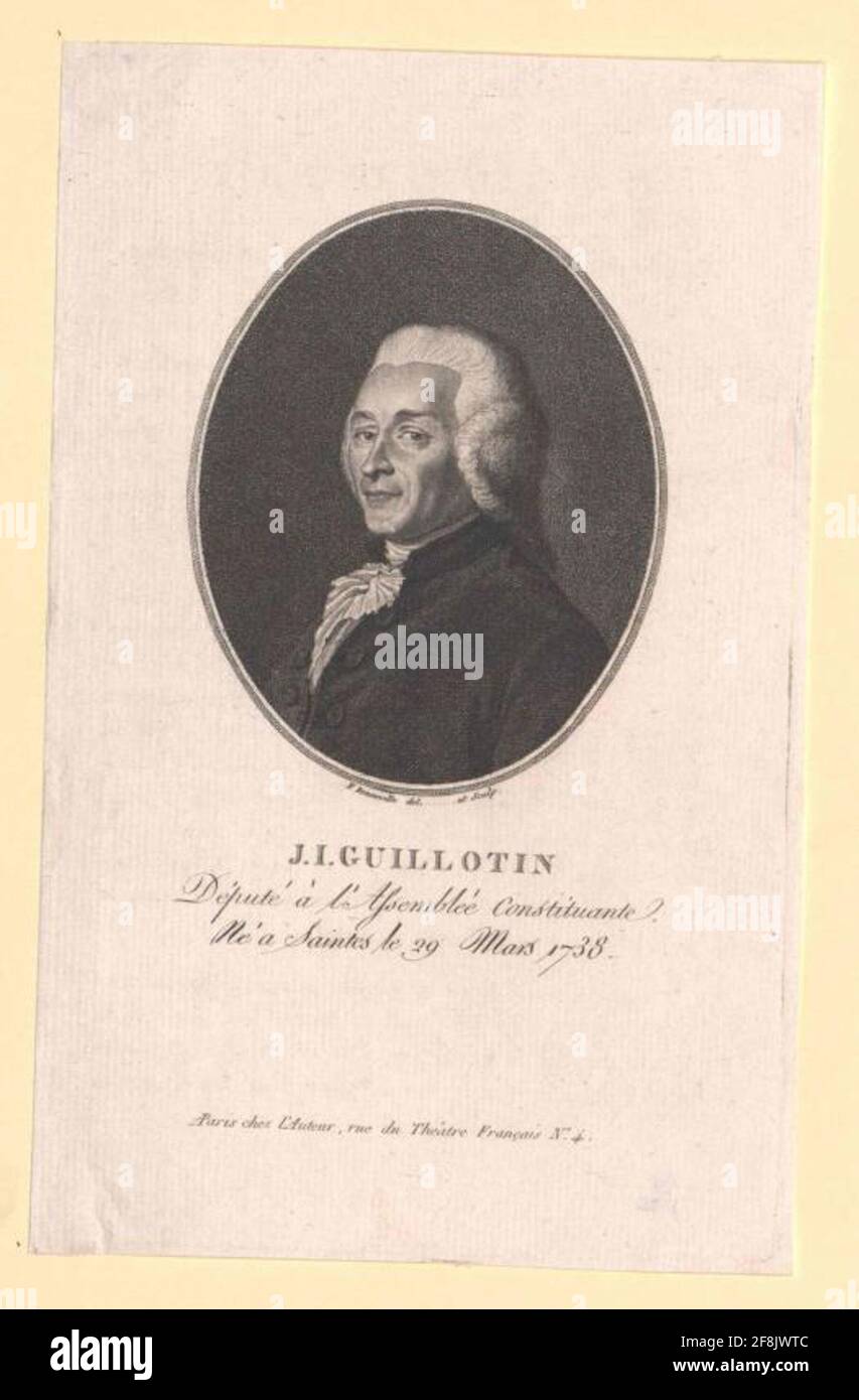 Joseph Guillotin High Resolution Stock Photography and Images - Alamy
