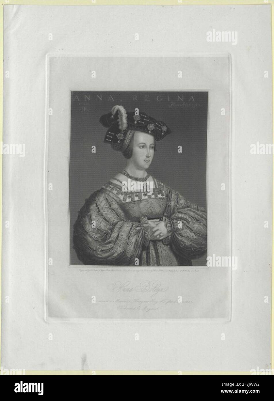 Anna, princess of Bohemia and Hungary Stock Photo - Alamy
