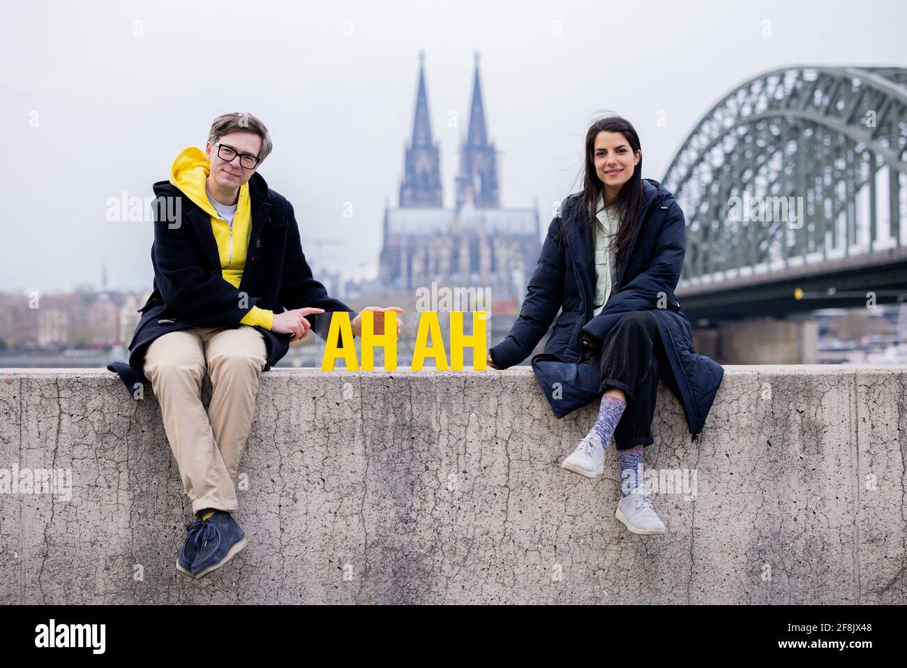 Cologne, Germany. 14th Apr, 2021. Clarissa Correa da Silva and Ralph ...
