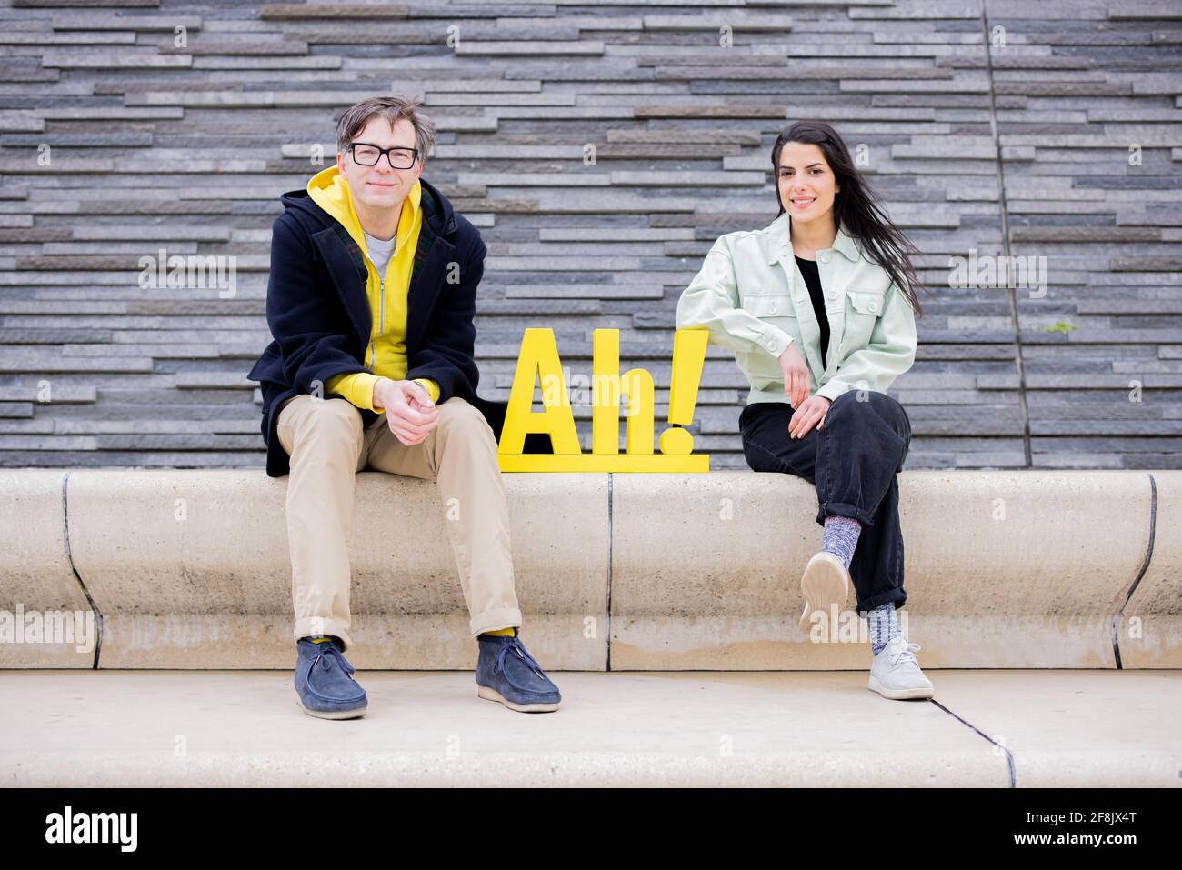 Cologne, Germany. 14th Apr, 2021. Clarissa Correa da Silva and Ralph ...