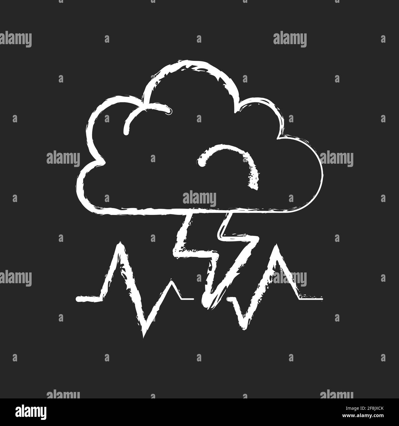 Mental stress icon outline Black and White Stock Photos & Images - Alamy