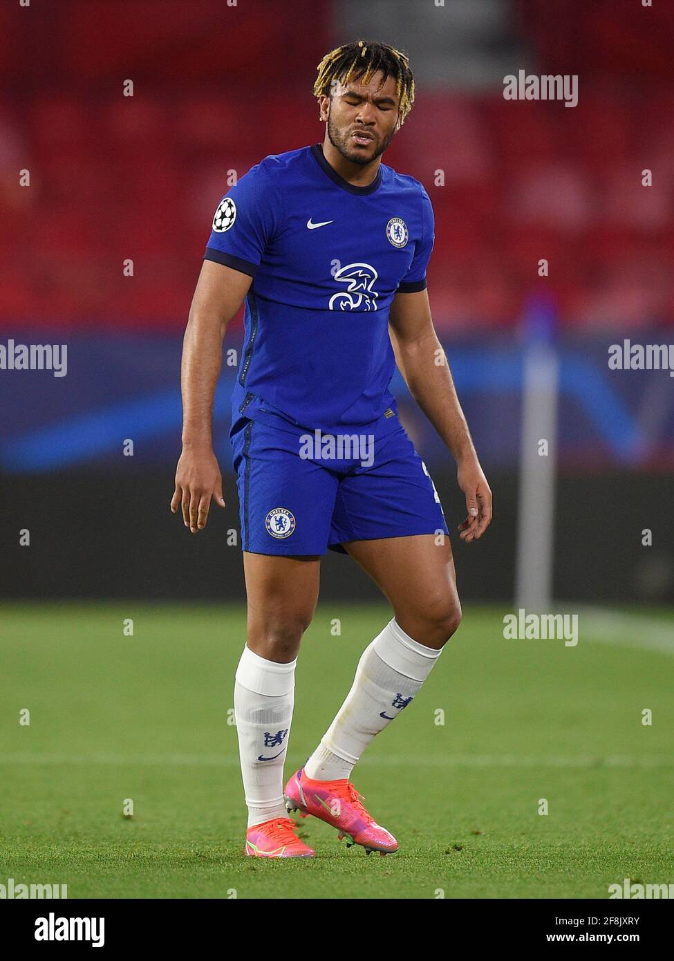 Reece James of Chelsea FC during the Champions League match, quarters ...