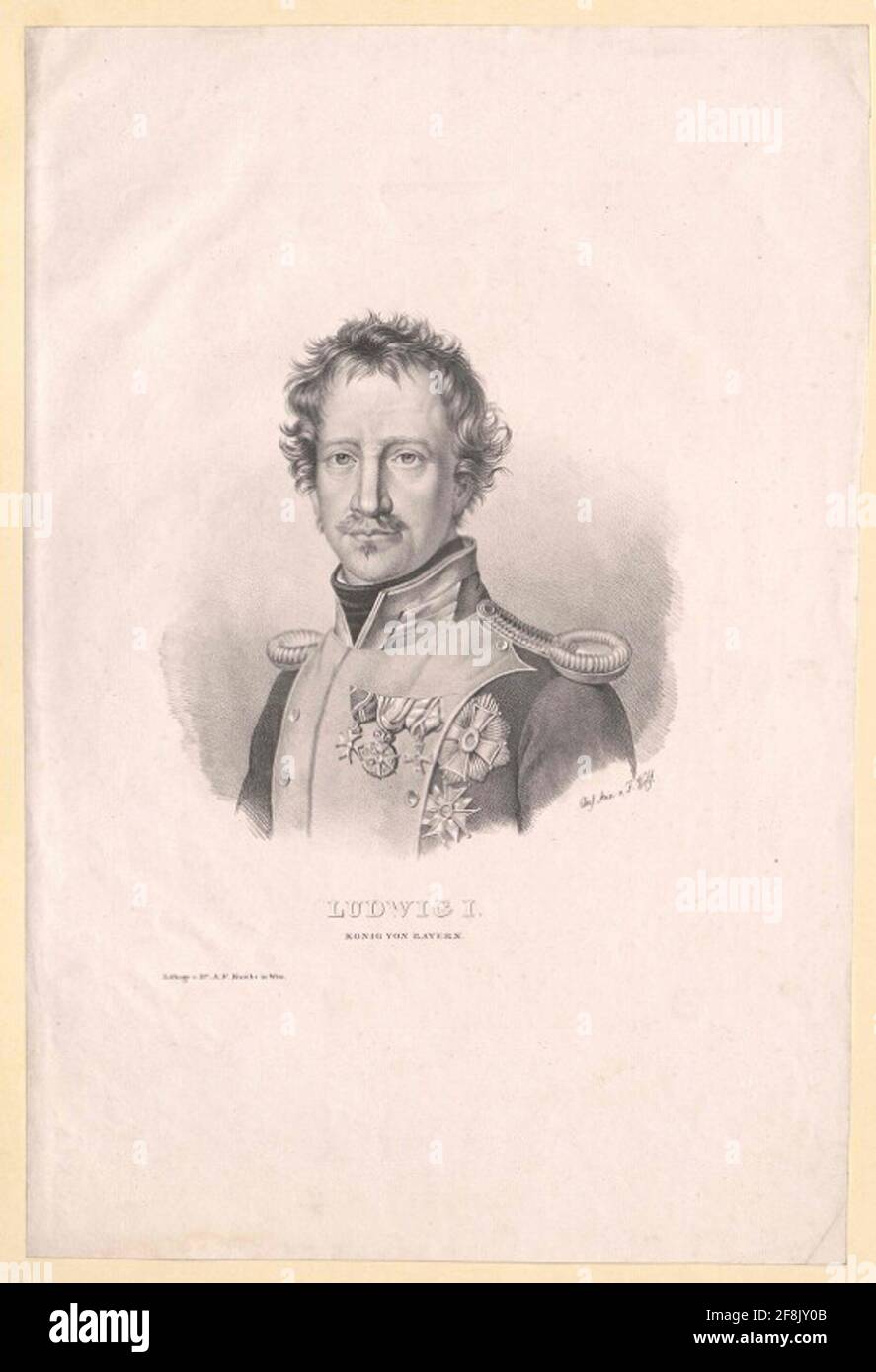 Ludwig I, King of Bavaria Stock Photo - Alamy