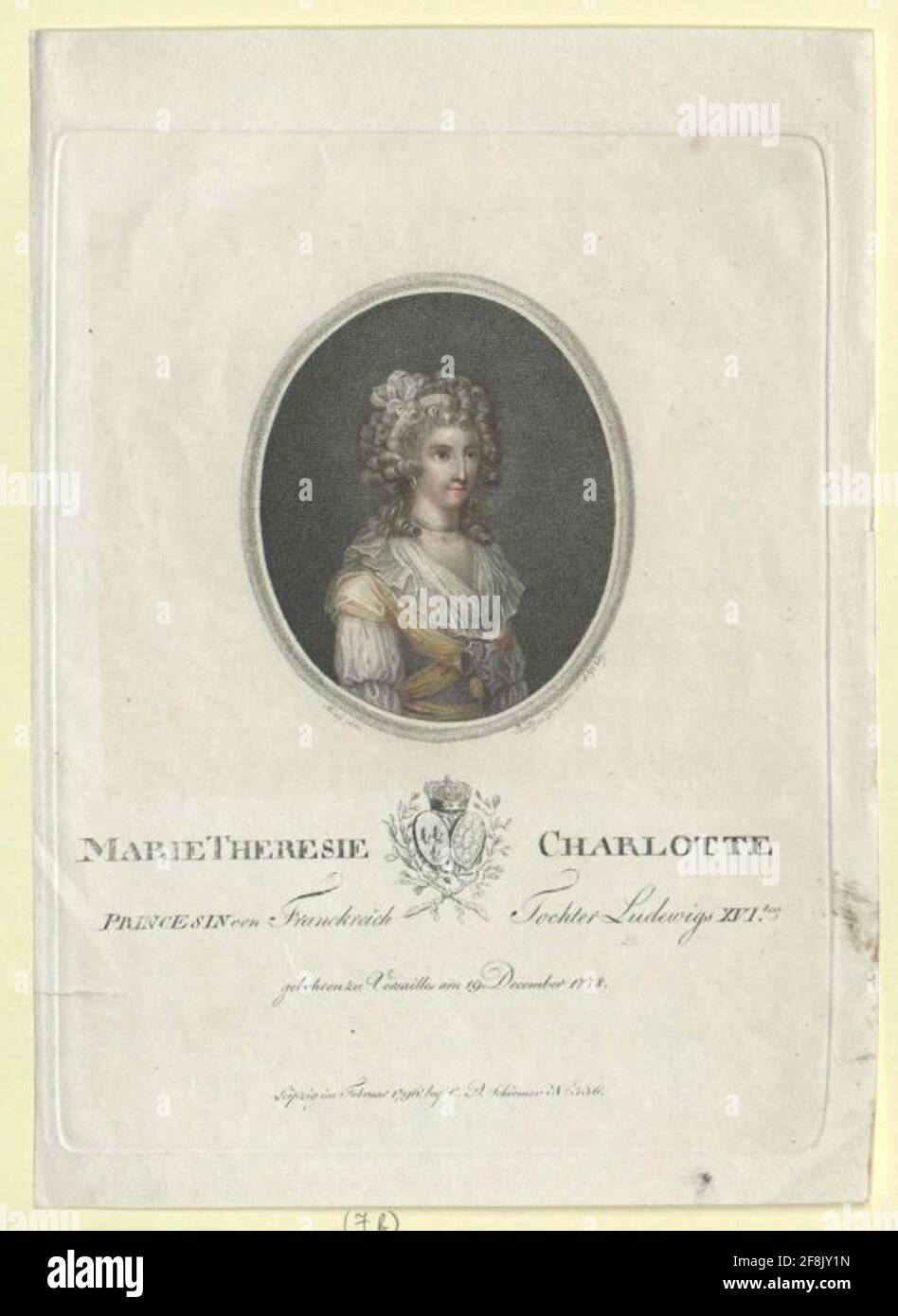 Marie Therese, Princess of France Stecher: Boettger, Johann ...