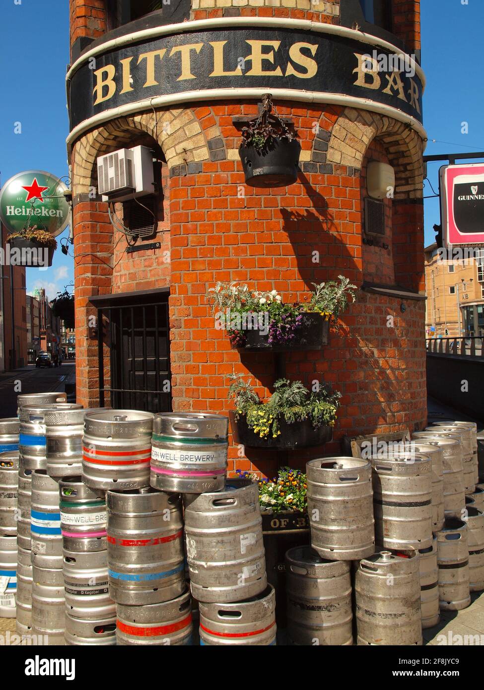 Bittles bar Victoria street Belfast street photography Stock Photo - Alamy