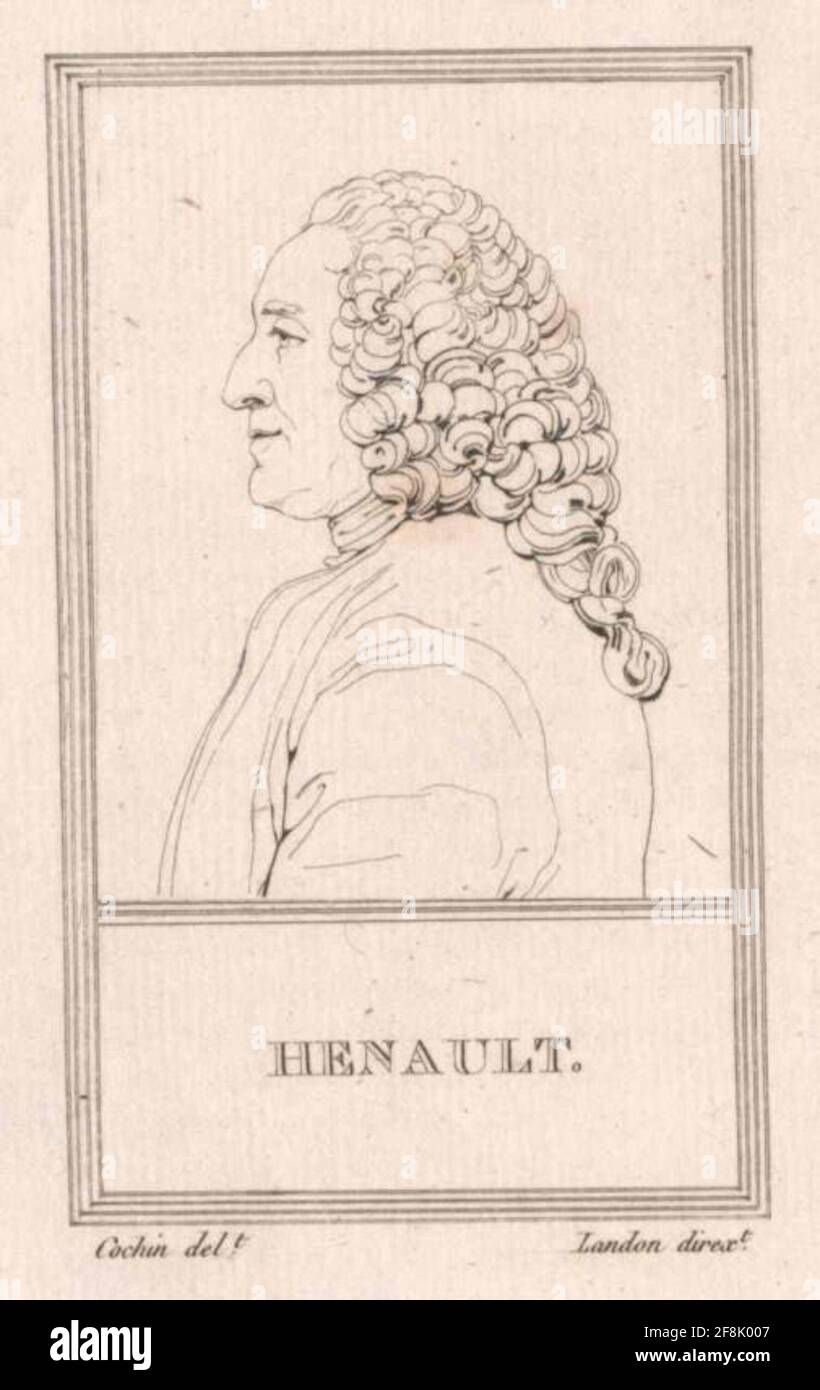 Henault charles jean francois hi-res stock photography and images - Alamy