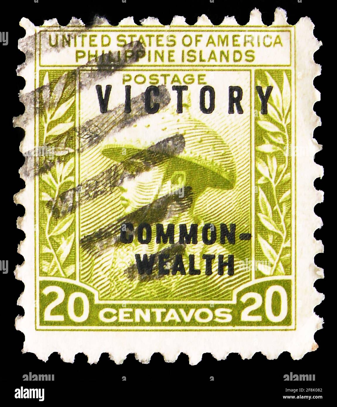 MOSCOW, RUSSIA - OCTOBER 7, 2019: Postage stamp printed in Philippines ...