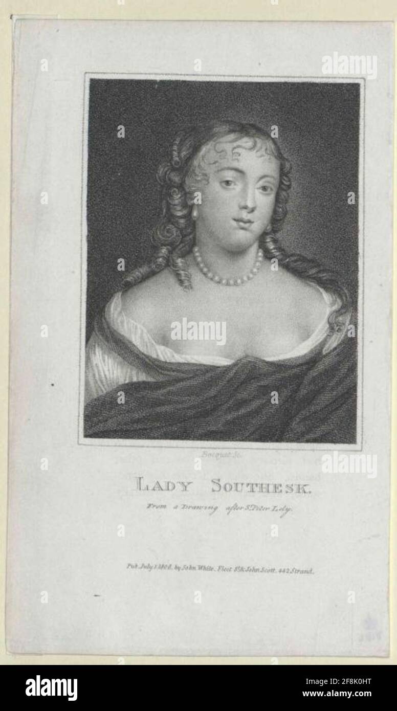 Hamilton, Anne Lady Stock Photo - Alamy