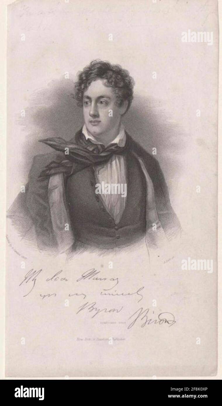 Byron, Georges Gordon Lord Stock Photo - Alamy