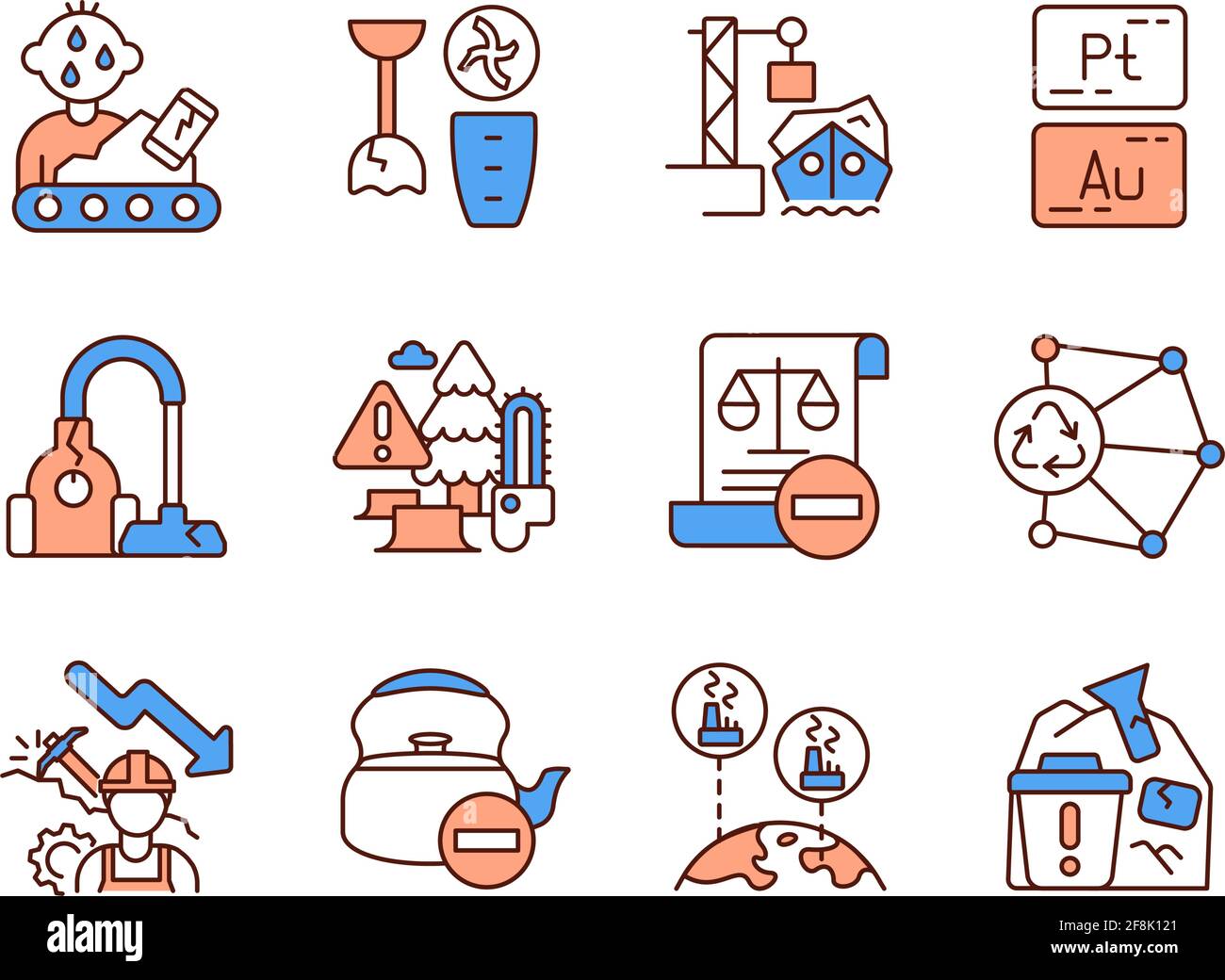 Waste management RGB color icons set Stock Vector Image & Art - Alamy Waste management RGB color icons set Stock Vector Image & Art - Alamy