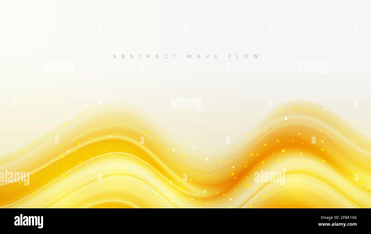 Yellow wave pattern hi-res stock photography and images - Alamy