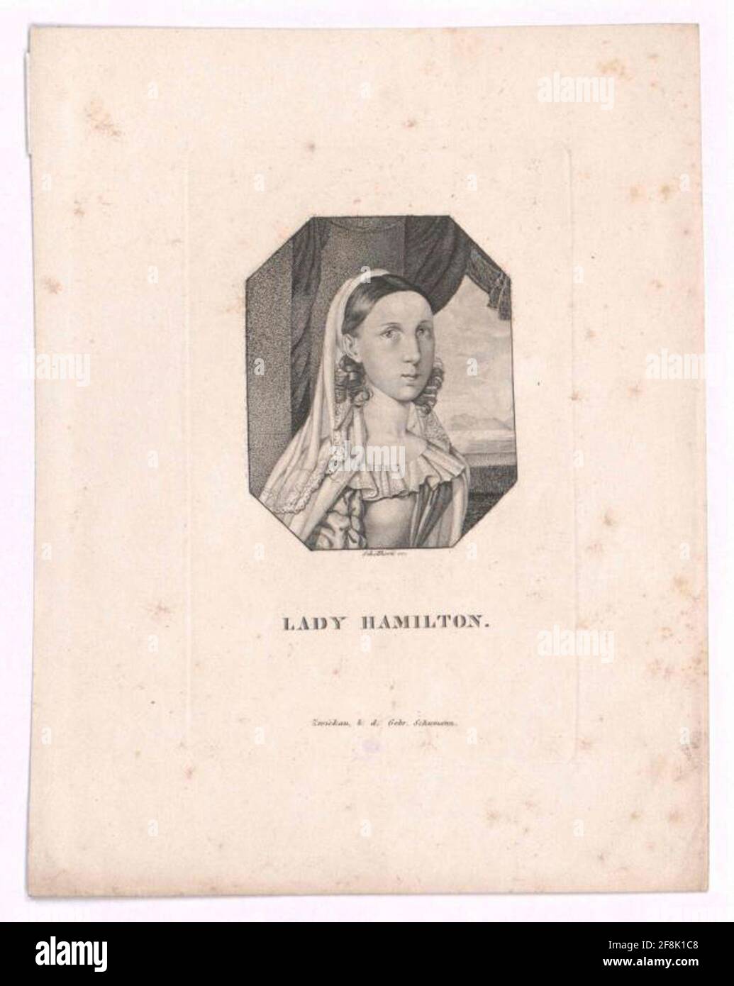 Hamilton, Emma Lady Stock Photo - Alamy