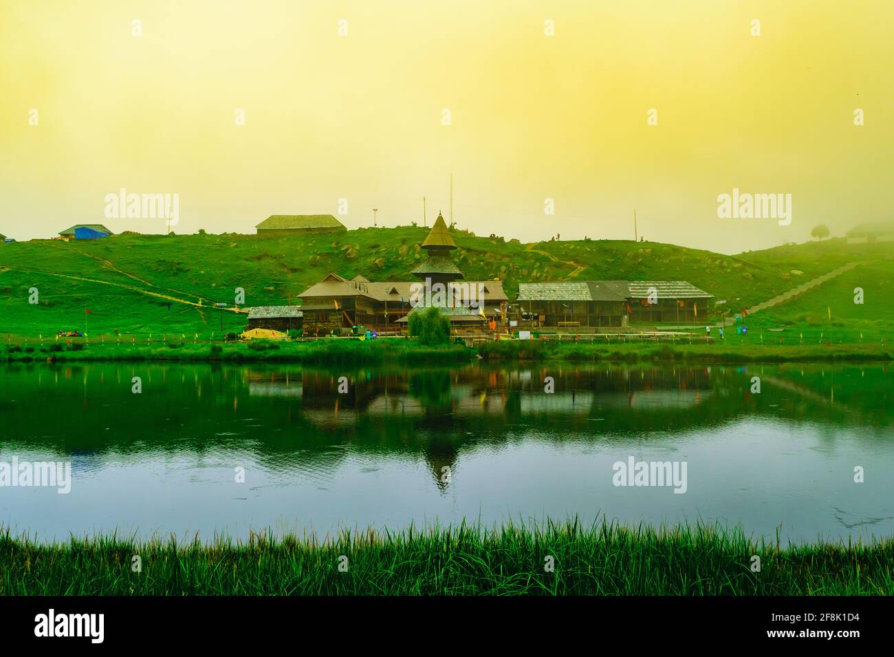 Prashar lake temple hi-res stock photography and images - Alamy