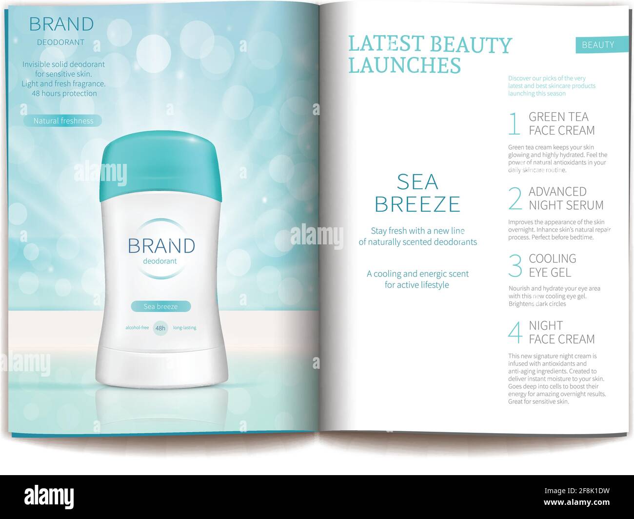 White cosmetic products in Stock Vector Images - Alamy