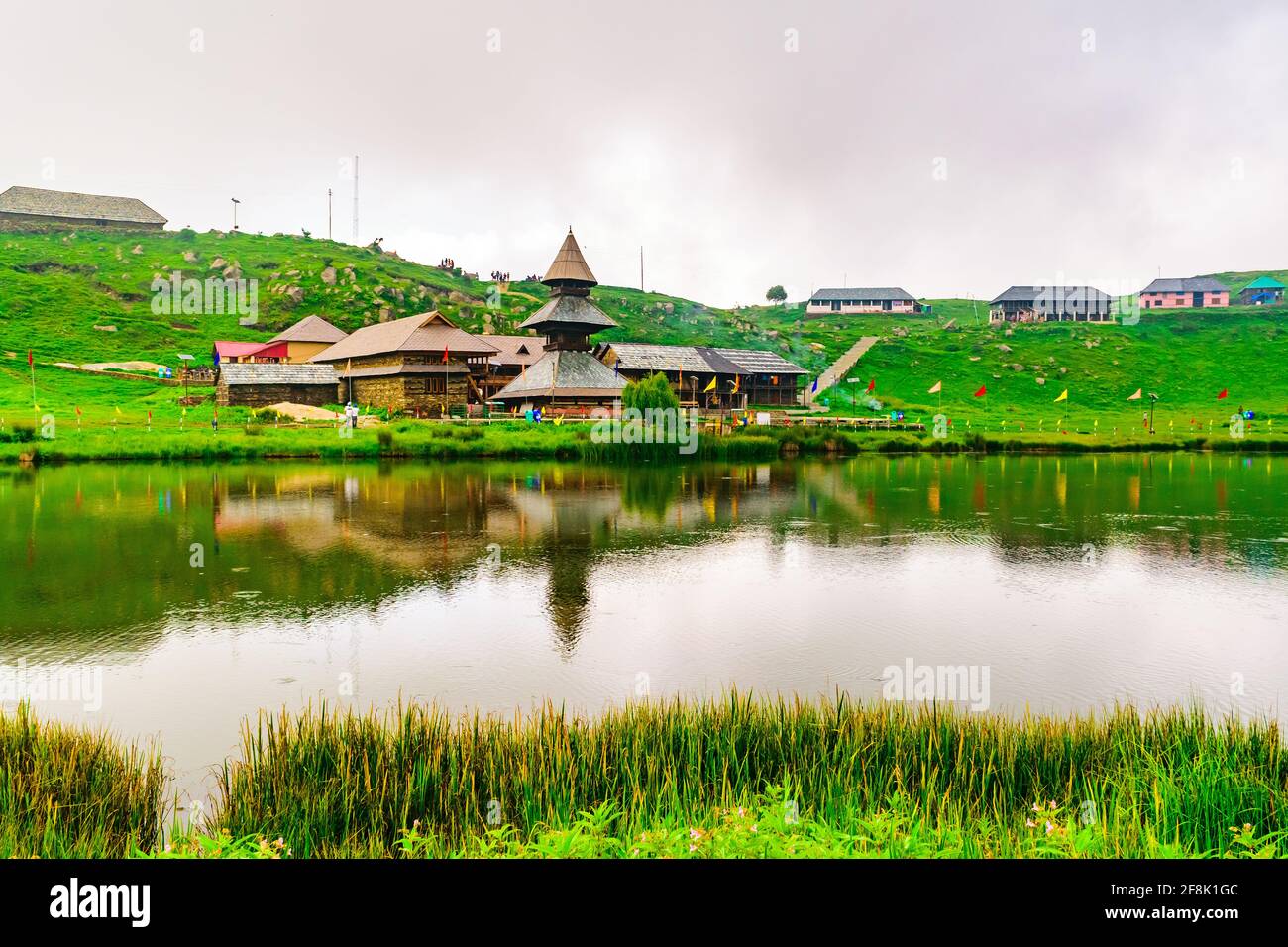 Prashar Lake is located at a height of 2730 m above sea level with a ...