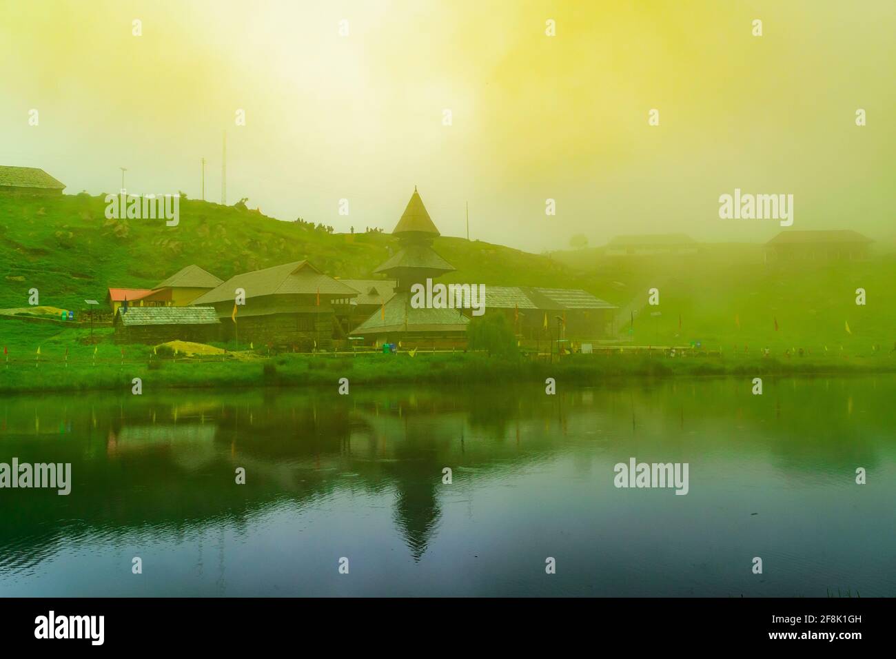 Prashar lake temple hi-res stock photography and images - Alamy