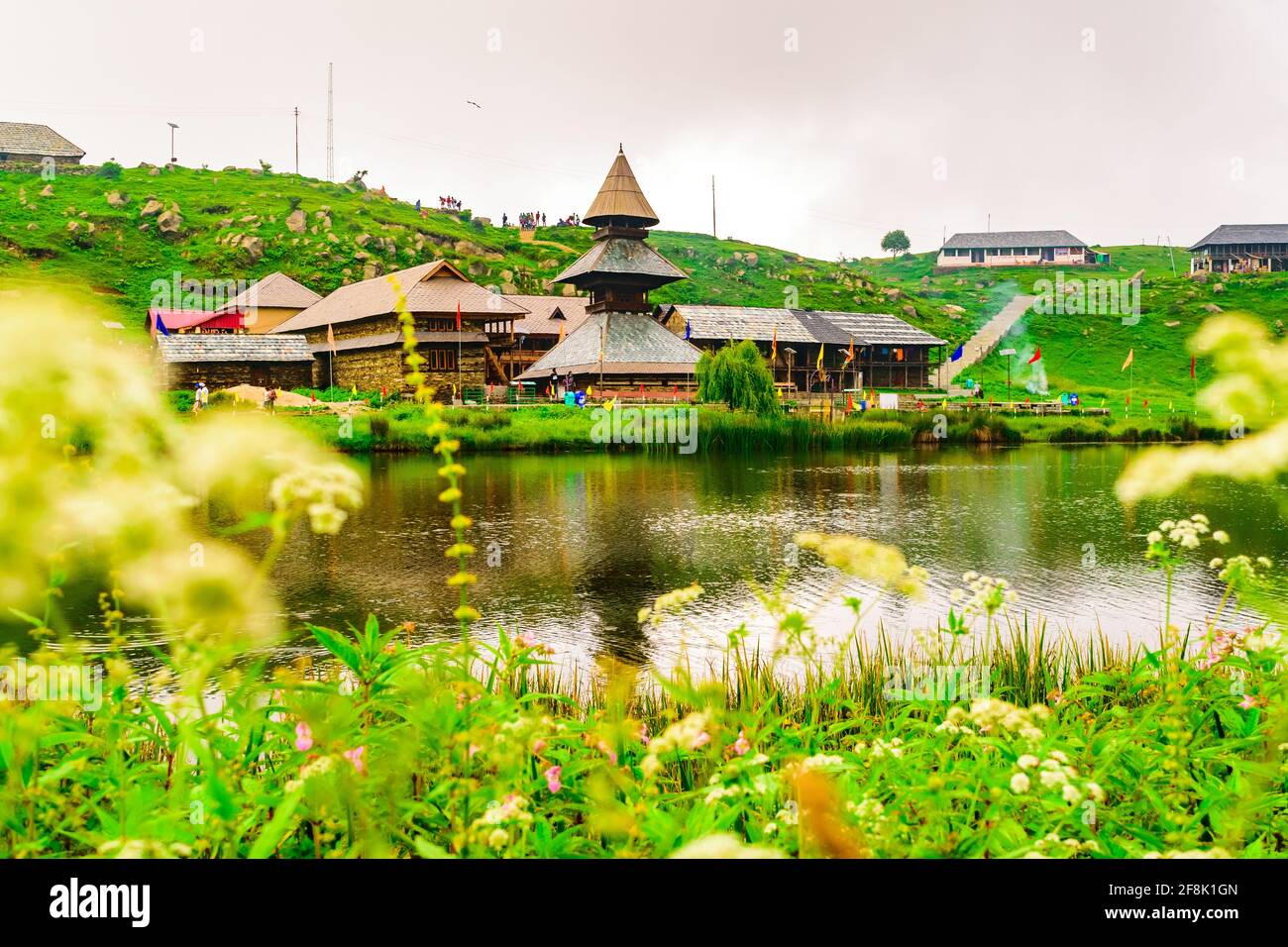 Prashar lake temple hi-res stock photography and images - Alamy