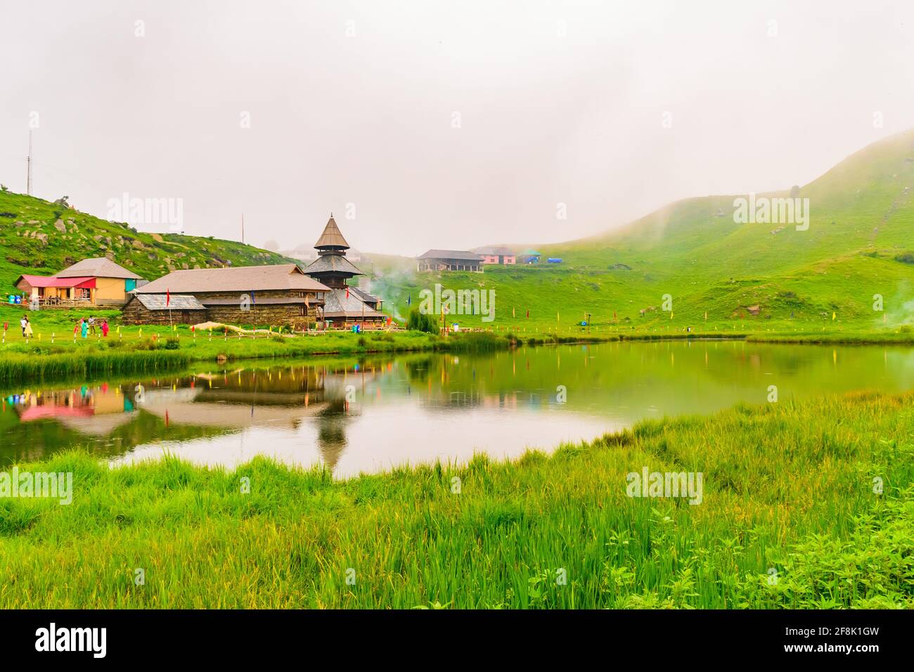 Prashar lake temple hi-res stock photography and images - Alamy