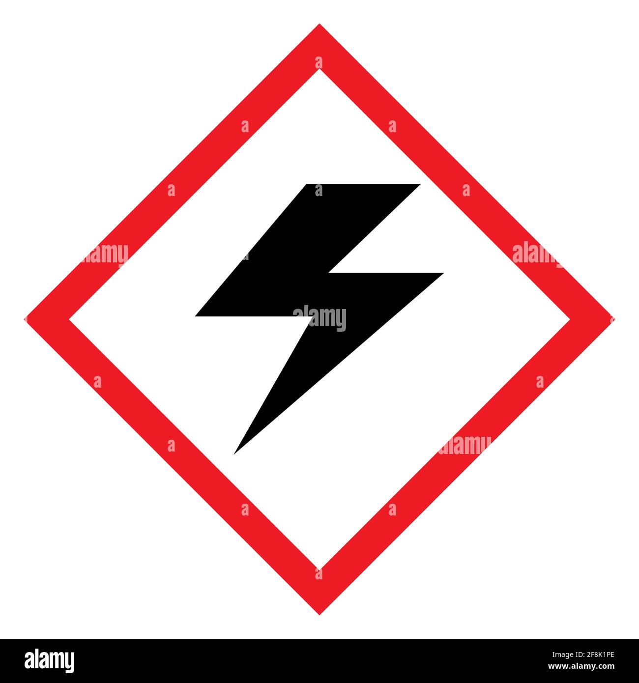 High Voltage Symbol Vector