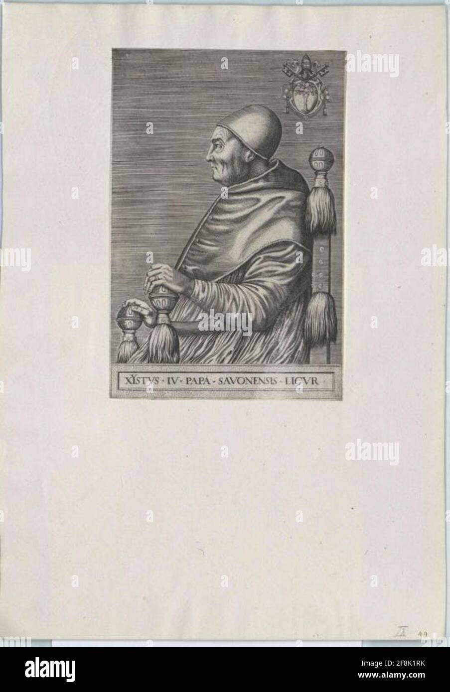 Sixtus IV., Pope Stock Photo - Alamy