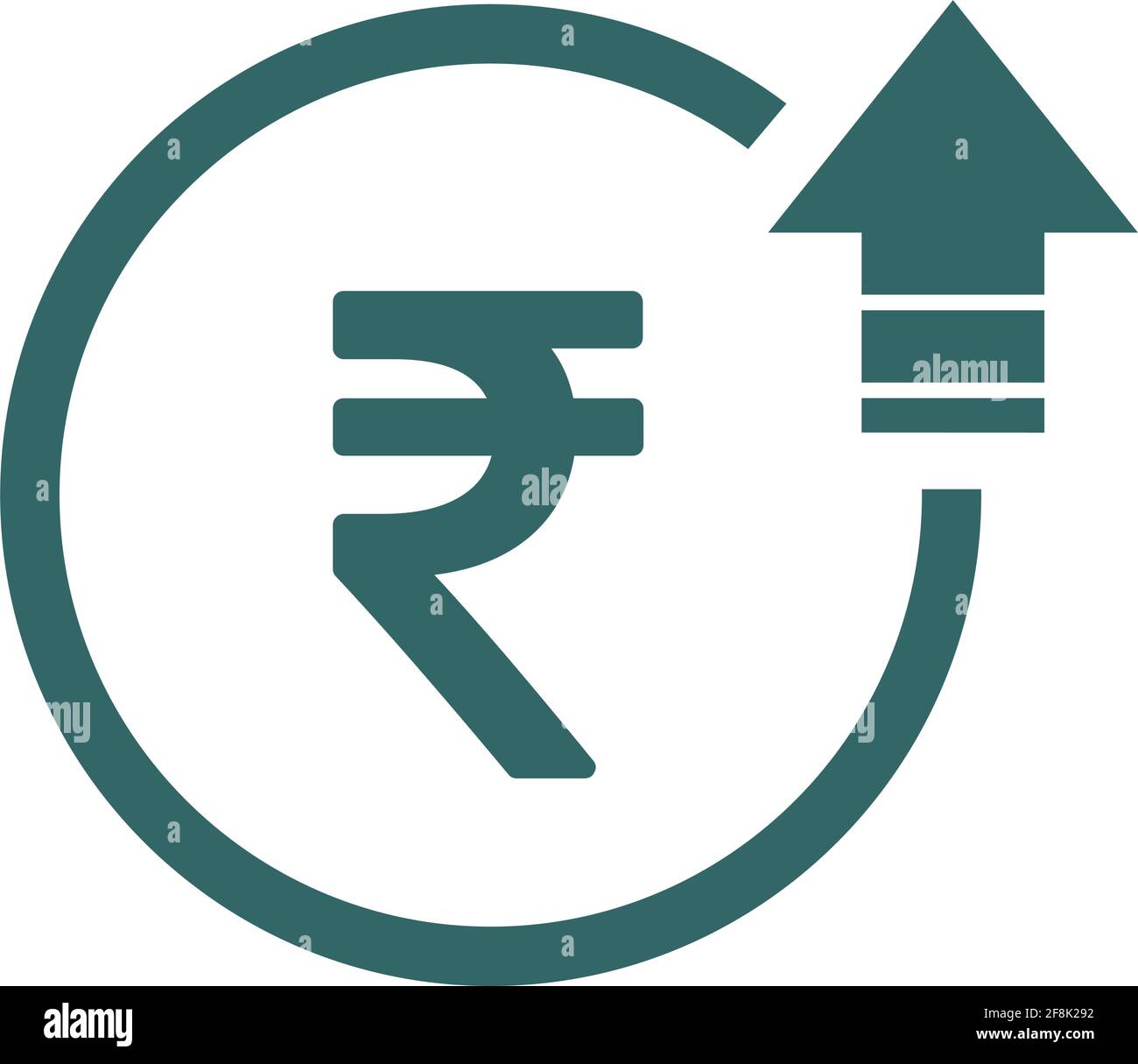Indian rupee cut Stock Vector Images - Alamy