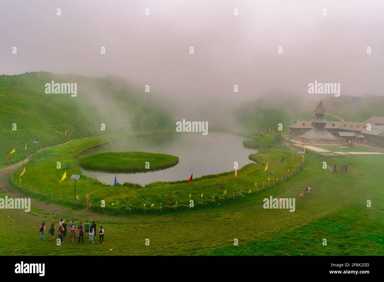 Prashar lake temple hi-res stock photography and images - Alamy