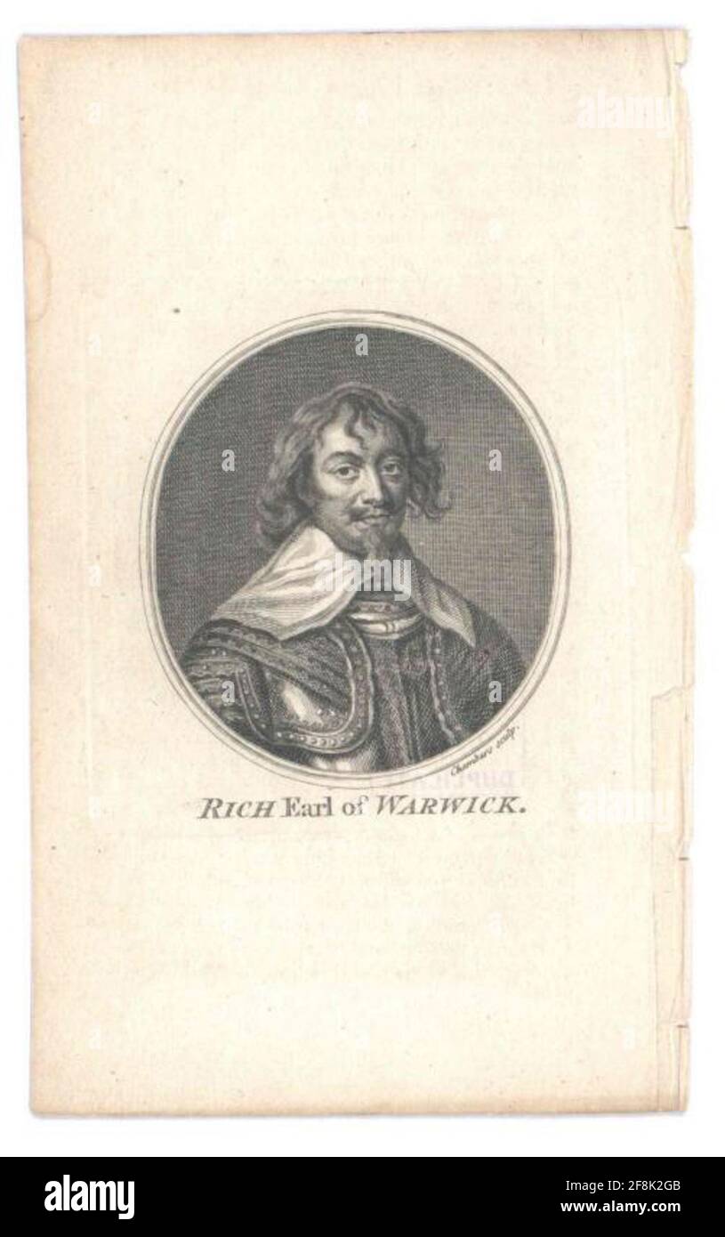Robert rich earl of warwick Cut Out Stock Images & Pictures - Alamy