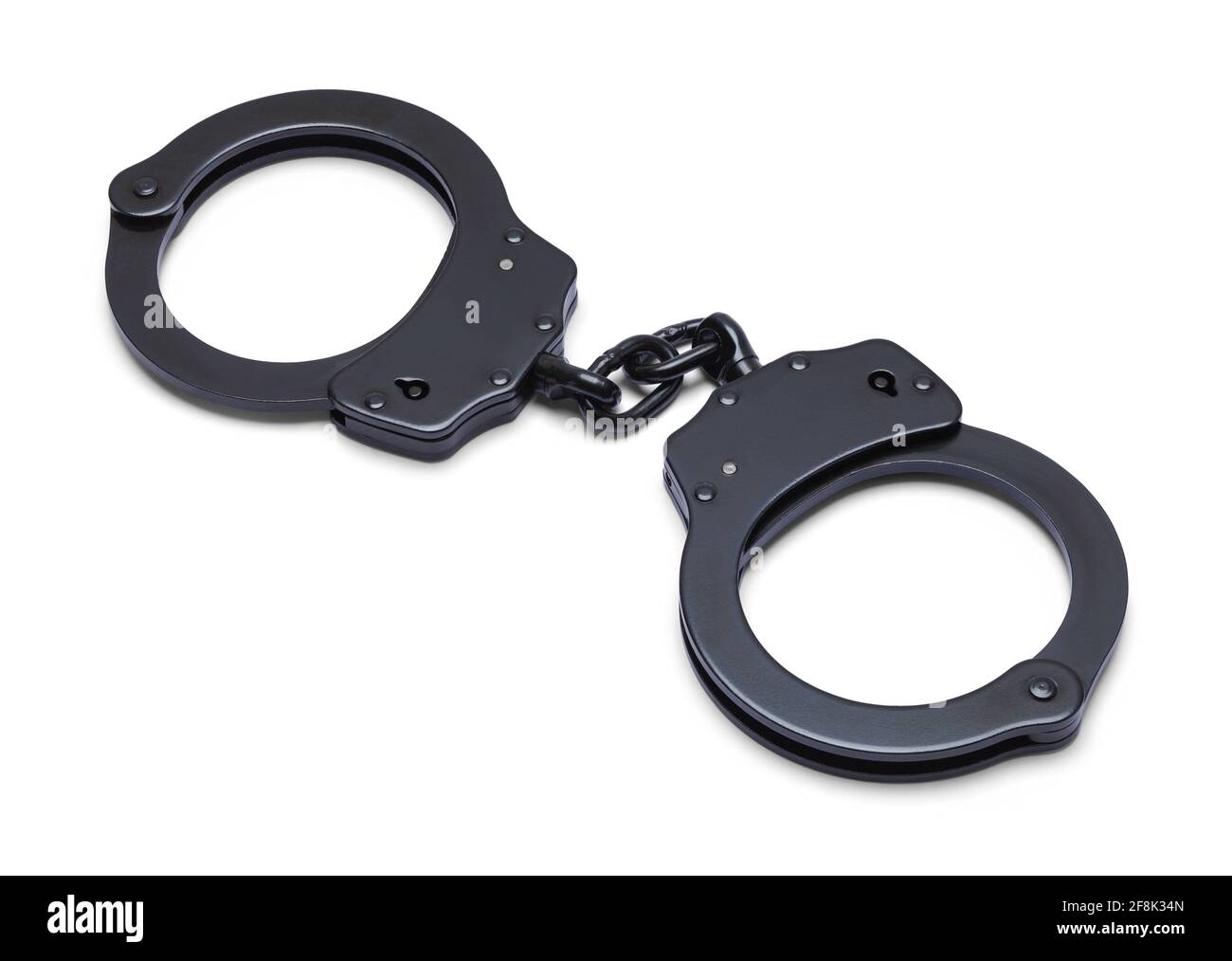 Handcuffs black and white hi-res stock photography and images - Alamy