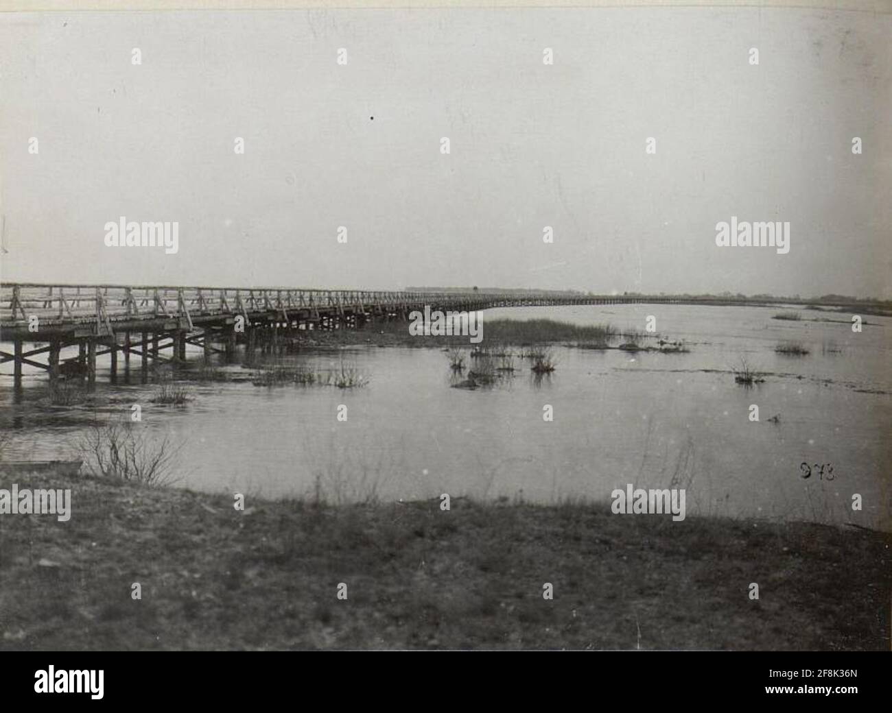 Opening of the Linsingen bridge, probably near Kowel Stock Photo - Alamy