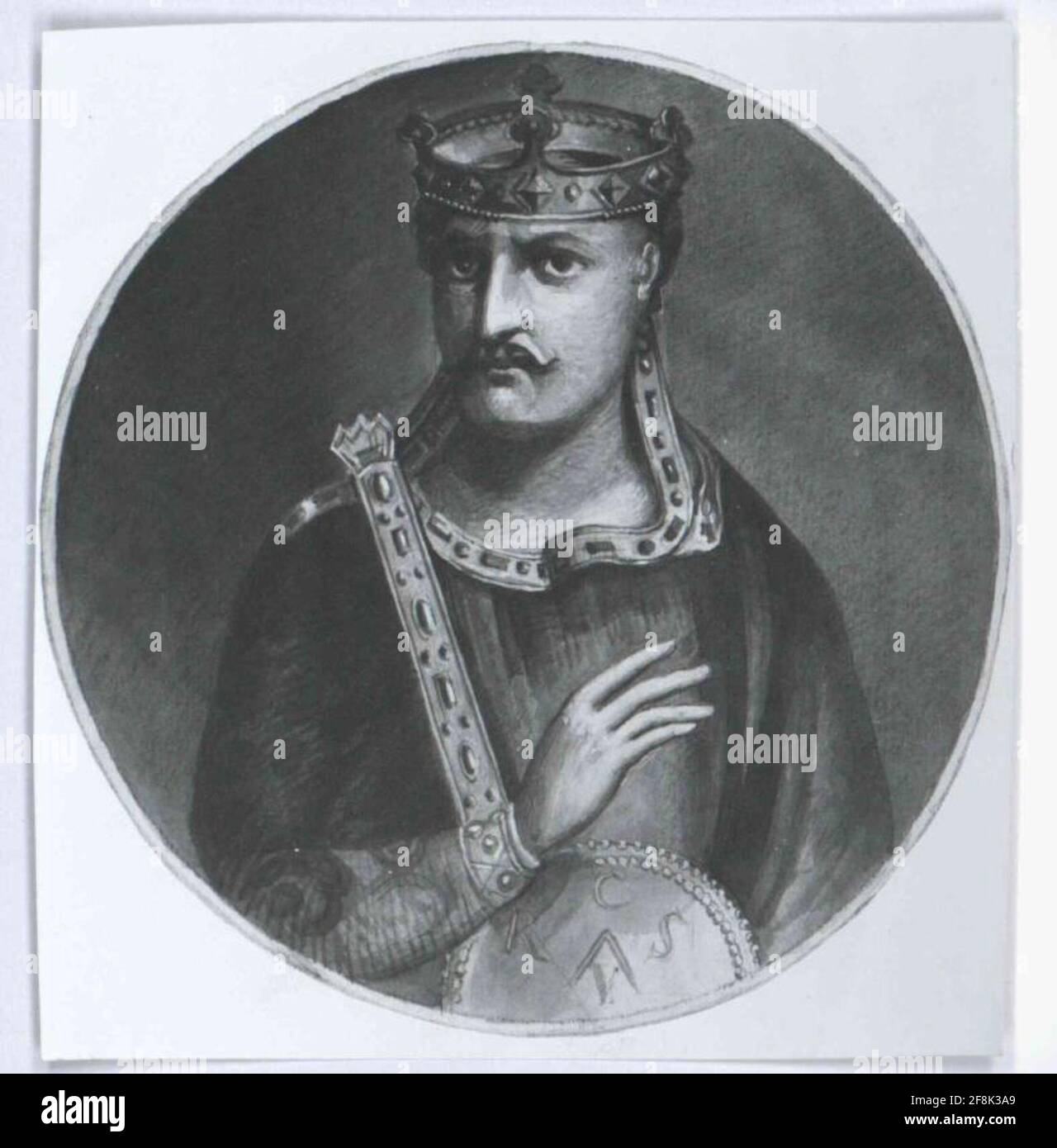 Karl II, the Kahle, Roman Emperor Stock Photo - Alamy