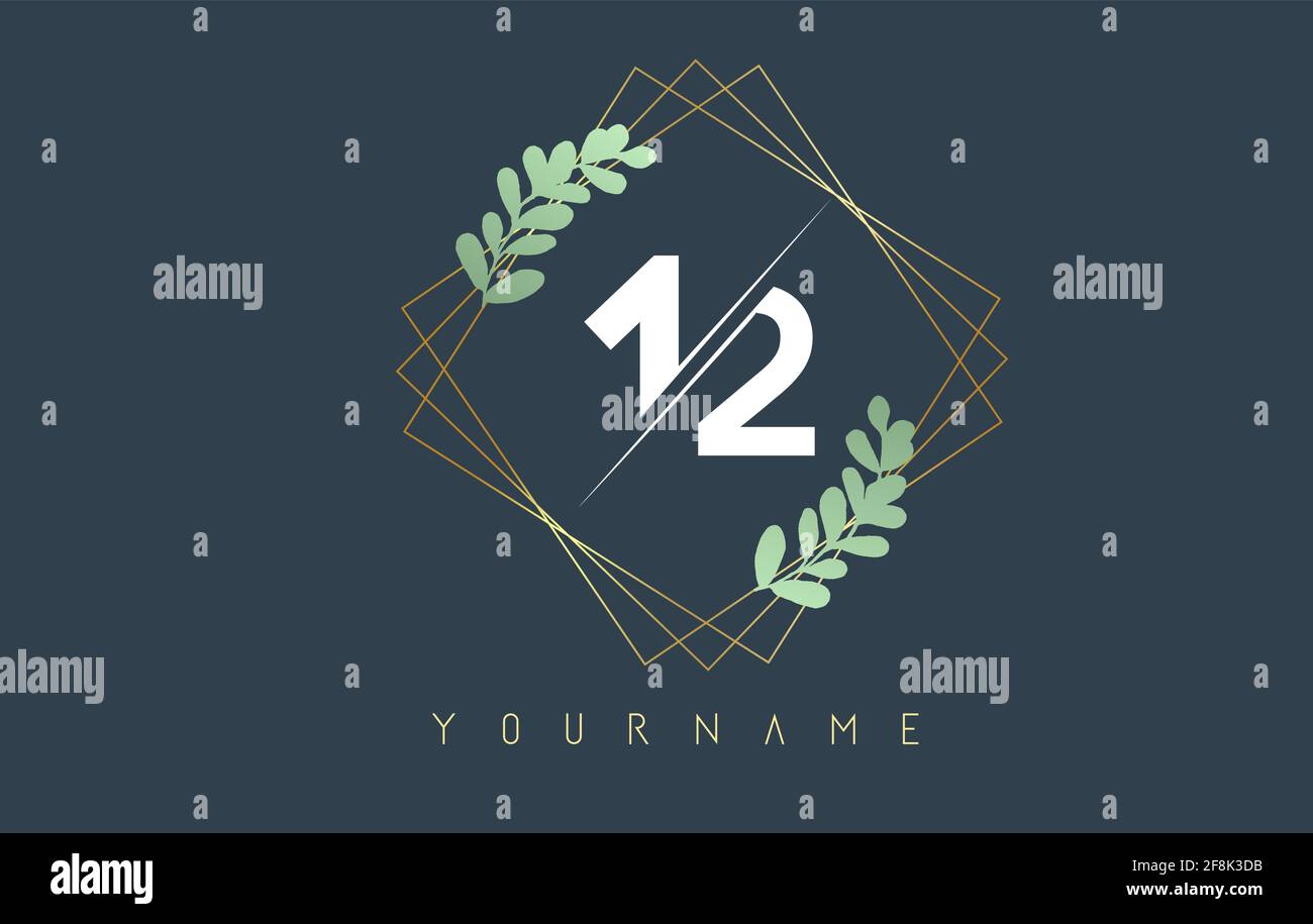 Number 12 logo hi-res stock photography and images - Alamy