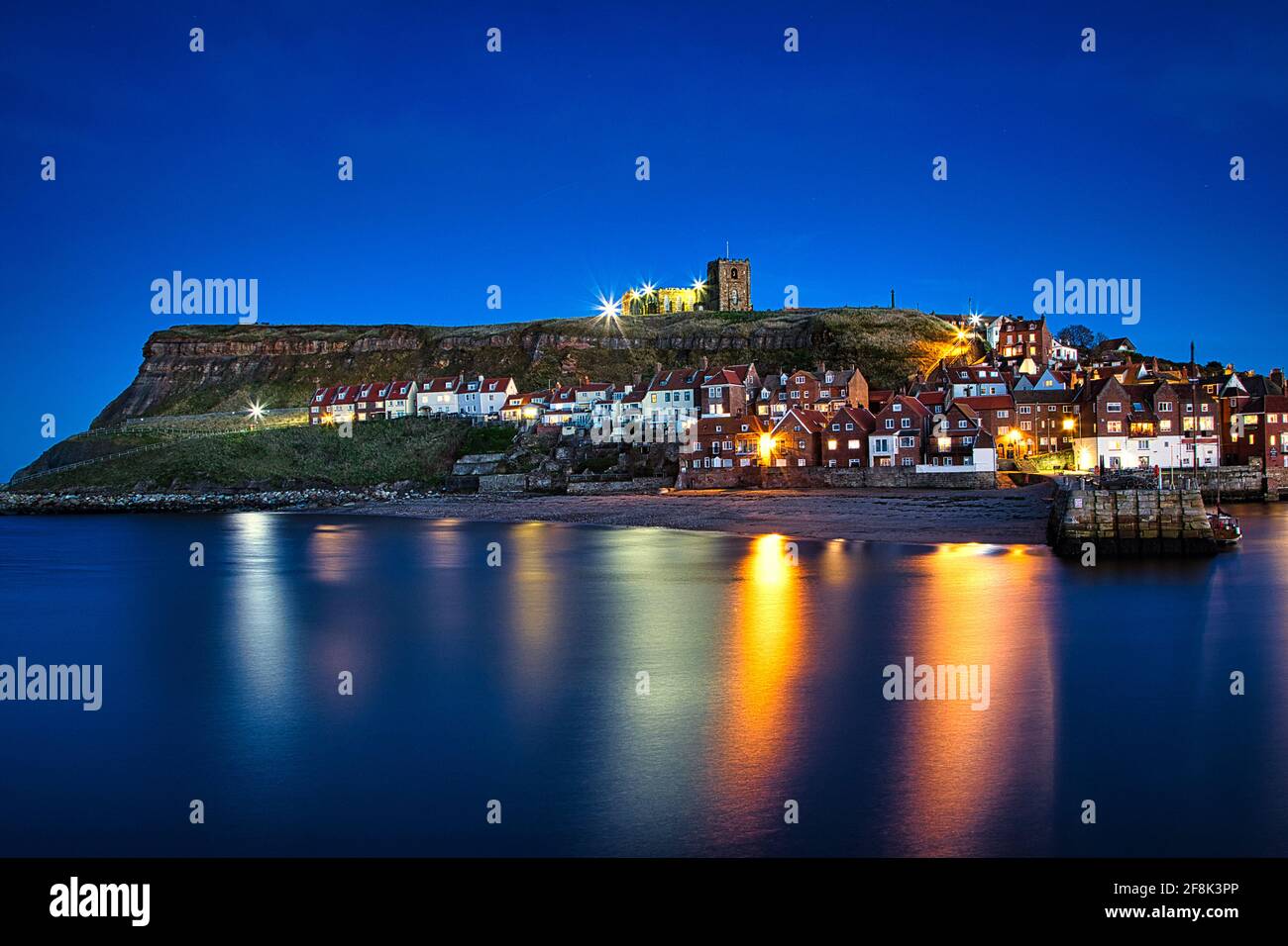 Whitby At Night High Resolution Stock Photography and Images - Alamy