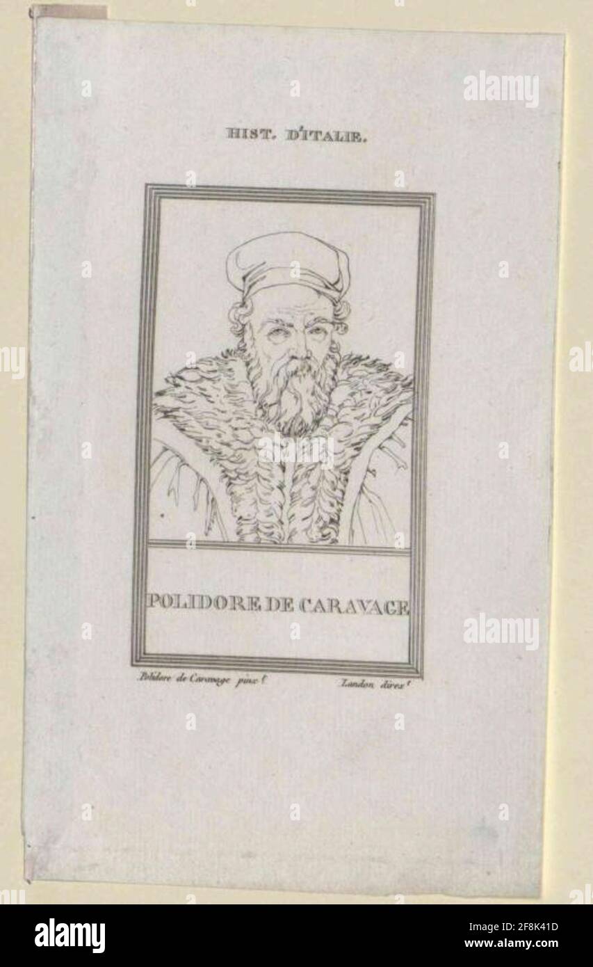 Caravaggio, Polidoro from Stock Photo - Alamy