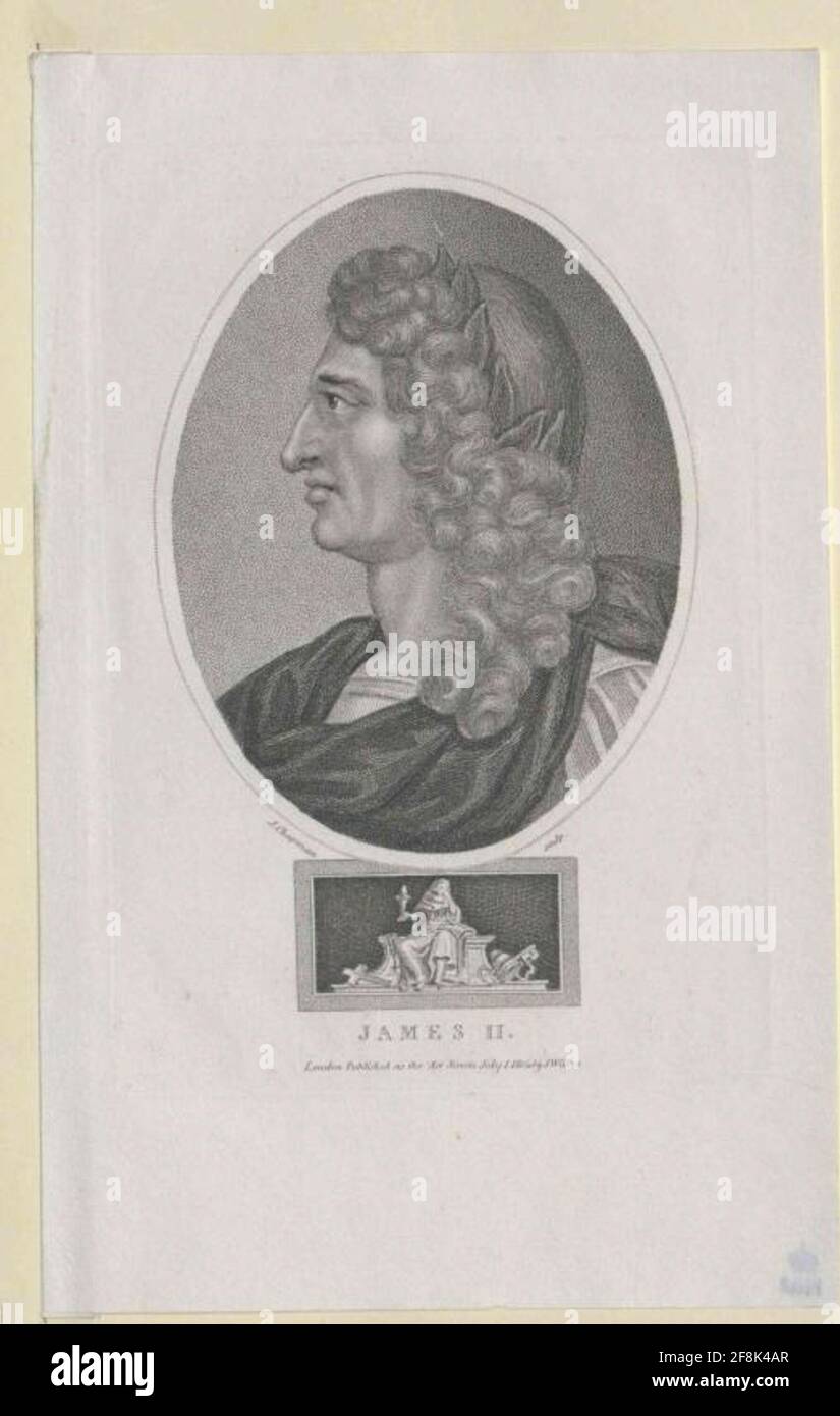 Jacob II. King of England Stock Photo - Alamy