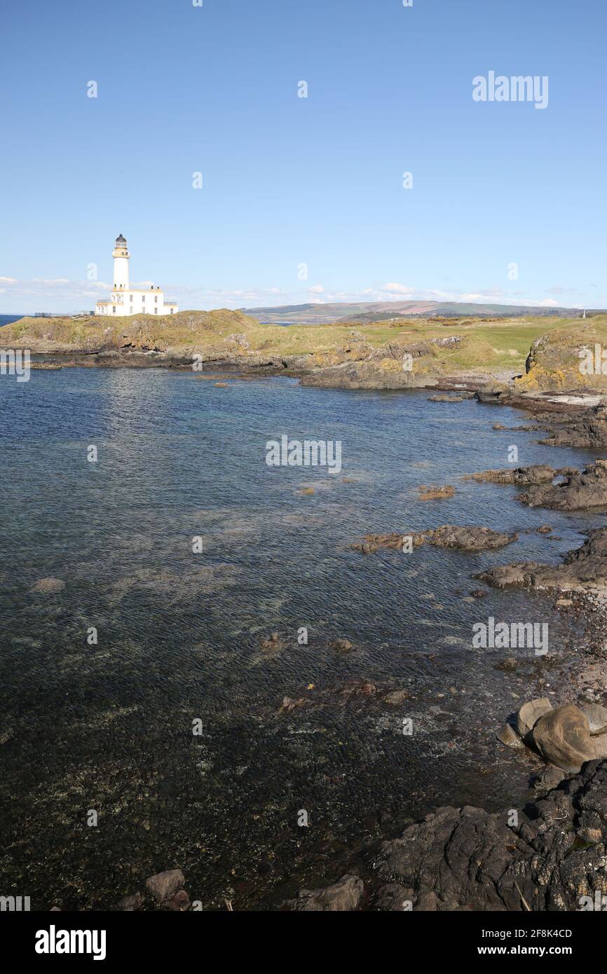 Scotland, Ayrshire Turnberry Ailsa Course 12 April 2021. The 9th Hole ...