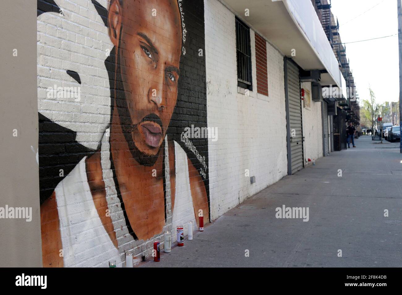 Tribute To Late Rapper DMX In New Mural, New York, NY USA Stock Photo ...