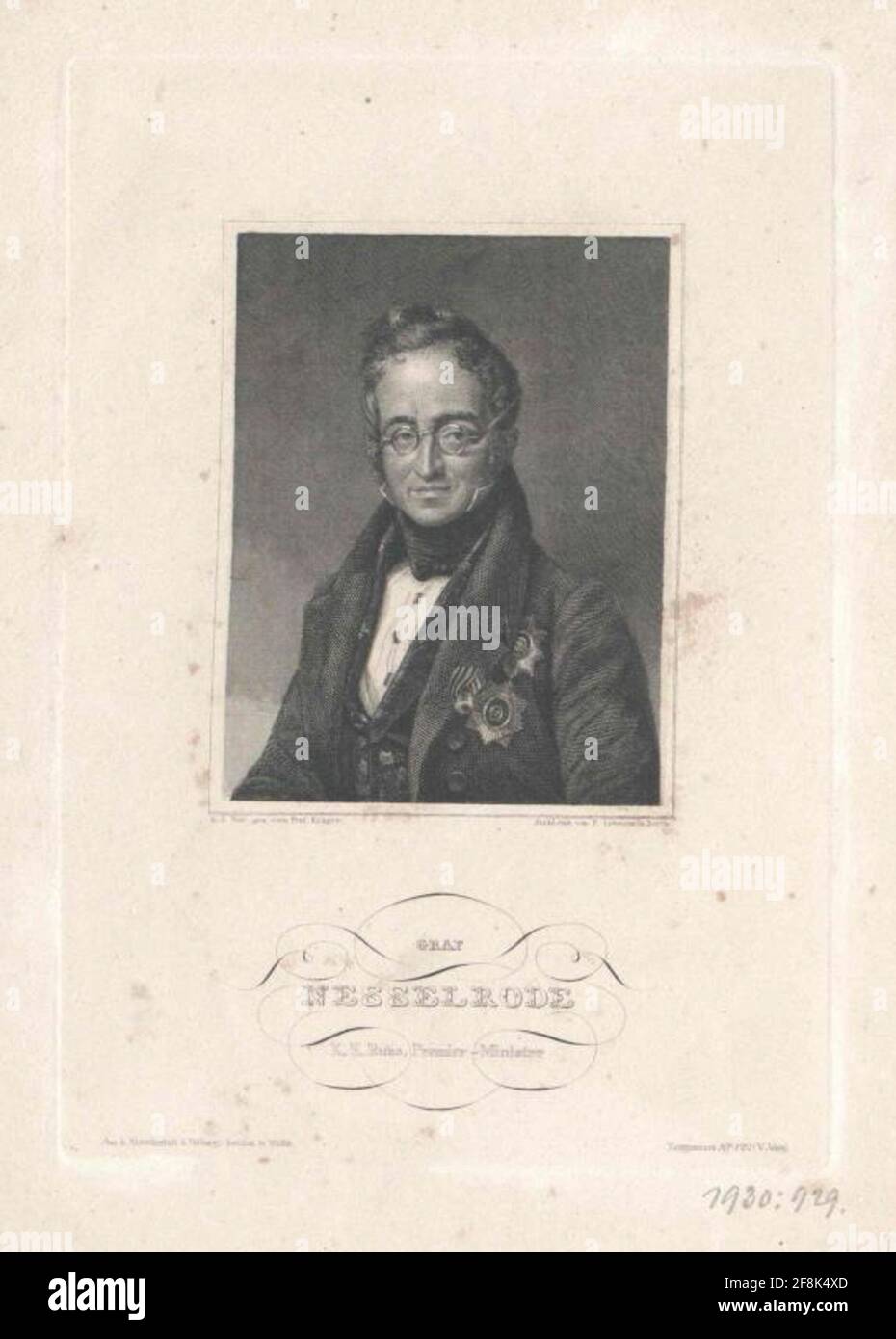 Karl robert nesselrode hi-res stock photography and images - Alamy