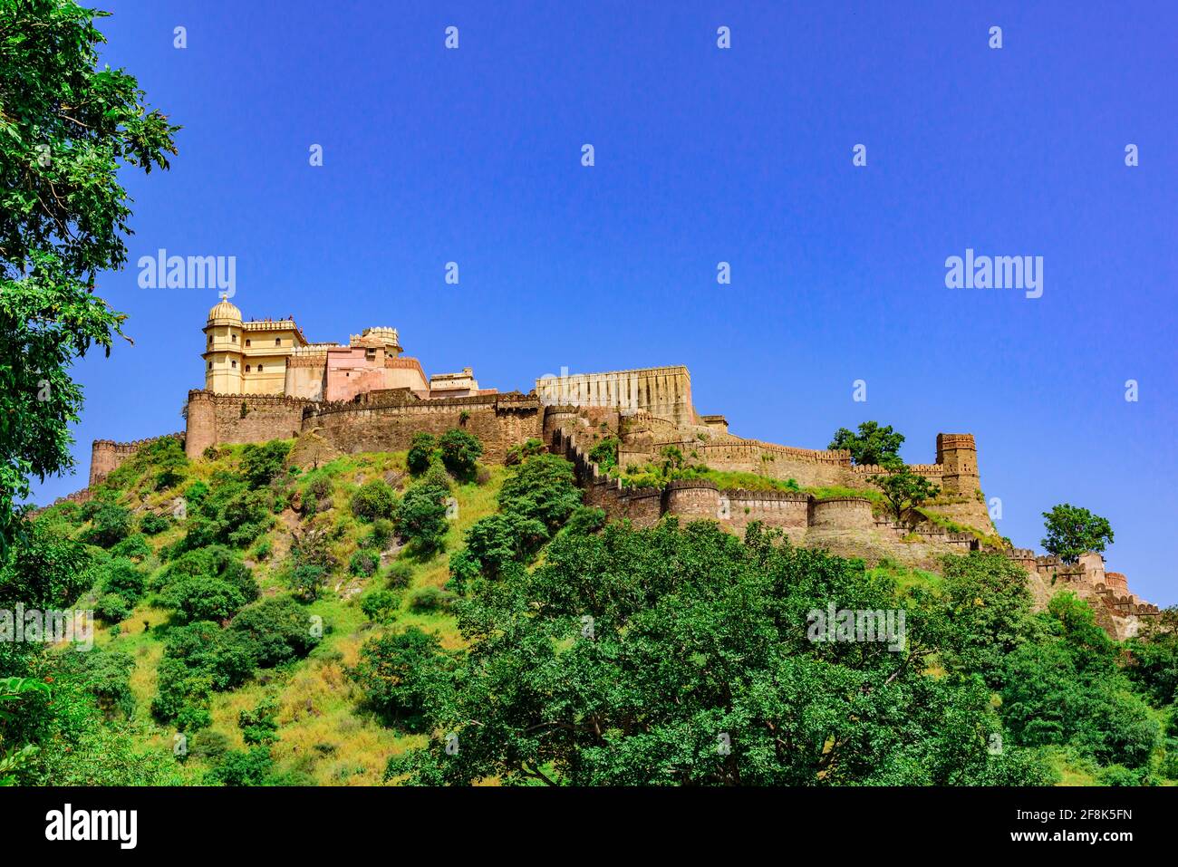 Kumbhalgarh fort is a Mewar fortress built on Aravalli Hills in 15th ...