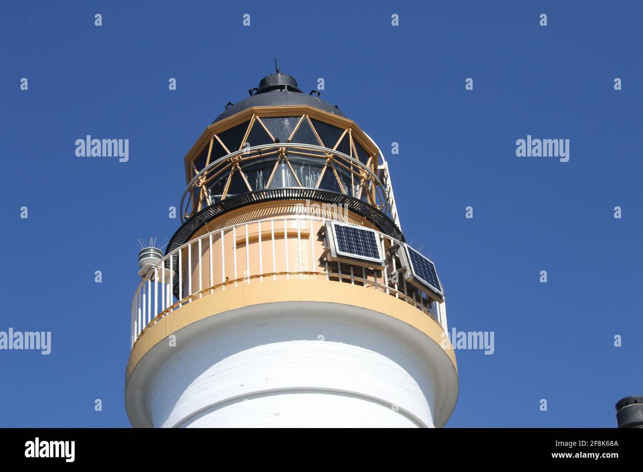 Scotland, Ayrshire Turnberry Lighthouse. 12 Apr 2021.The iconic ...
